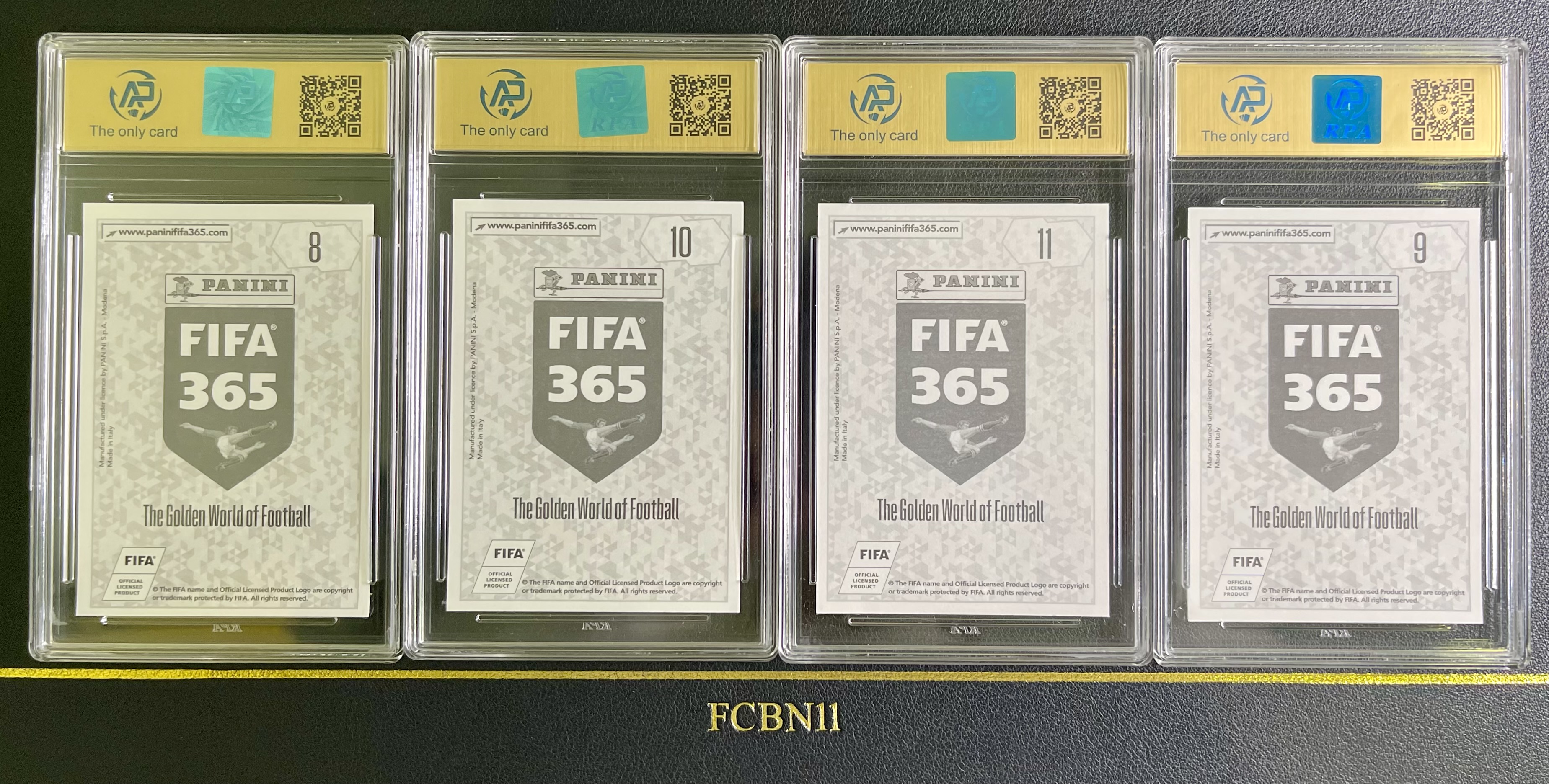 【FCB拍卖】2017-18 PANINI FIFA 365 CRISTIANO RONALDO C罗 罗纳尔多 贴纸 贴纸拼图 评级贴纸 ...