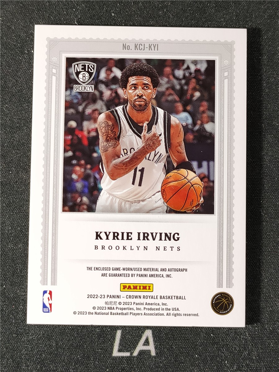 【LA拍卖】22-23 Panini Crown Royale Kyrie Irving 皇冠 凯里 欧文 独行侠篮网超巨 骑士队 欧神仙 全 ...