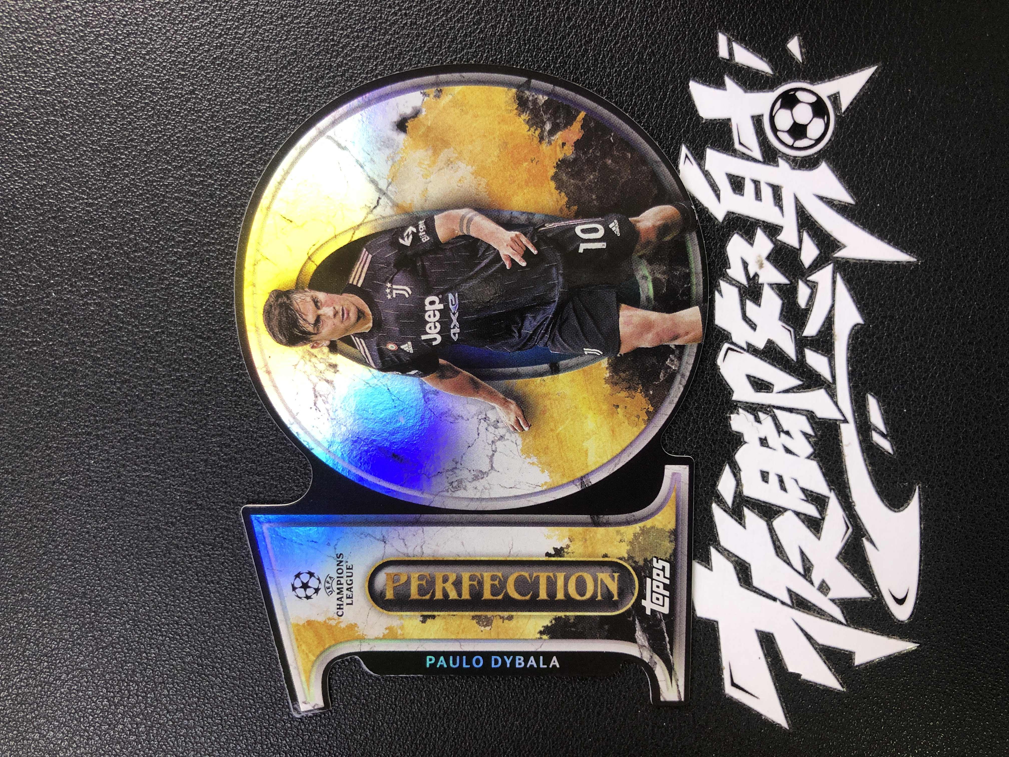 【怒射拍卖 接代卖】拔脚皮队J28 2021-22 Topps Prizm UEFA迪巴拉 尤文图斯 欧冠 最佳十号特卡 异形 大比例 顺丰寄 ...