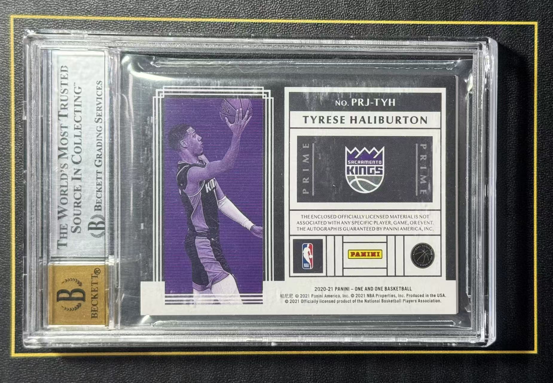 【超新星精品】2020-21 One and One Haliburton RC新秀 国王 哈利伯顿 哈里伯顿 35编 紫平行 prime ...