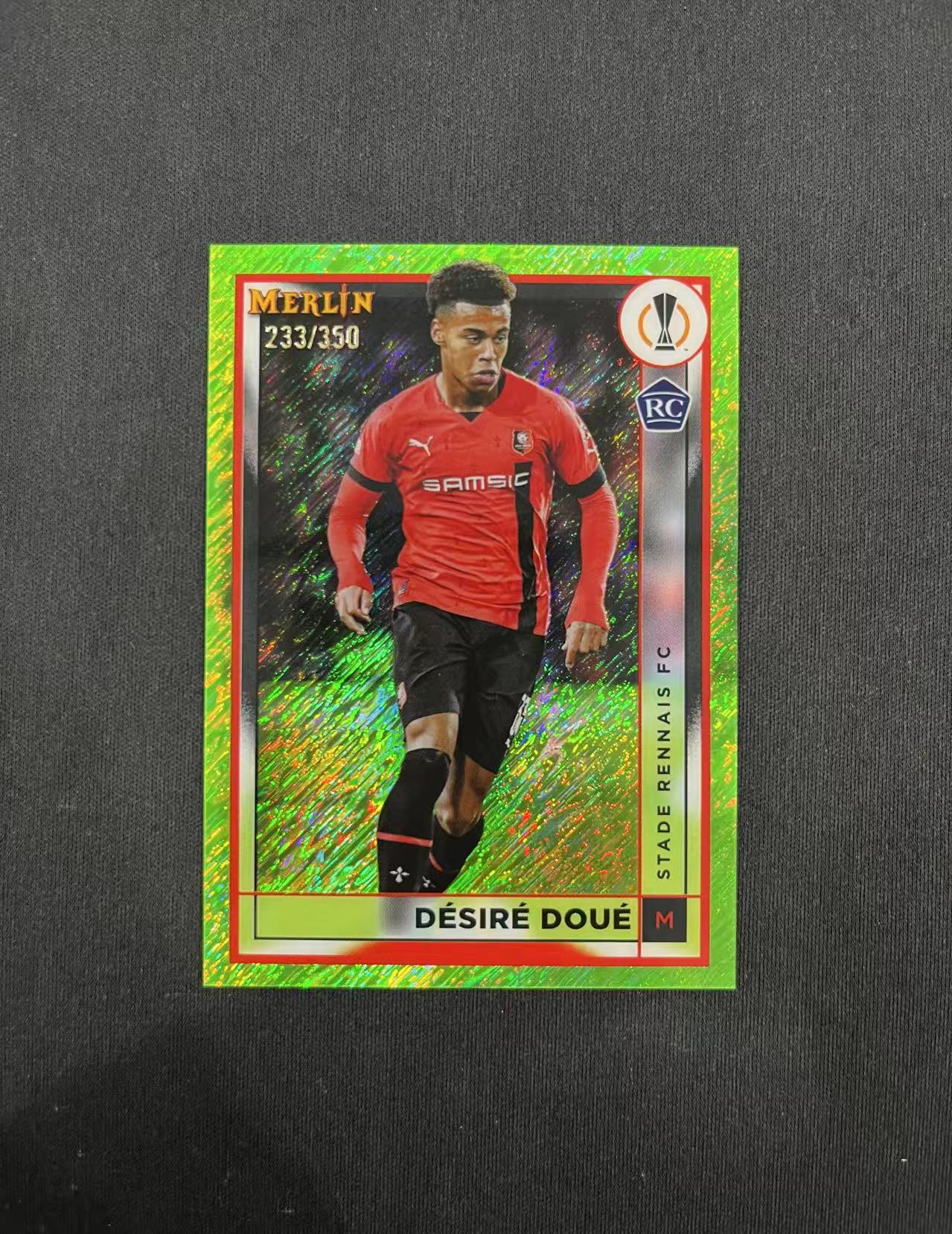 【长安代卖 截标预付80%】2022-23 Topps Merlin 欧战梅林 雷恩 新秀RC Desire Doue ‌德西雷杜埃 欧冠决赛 ...