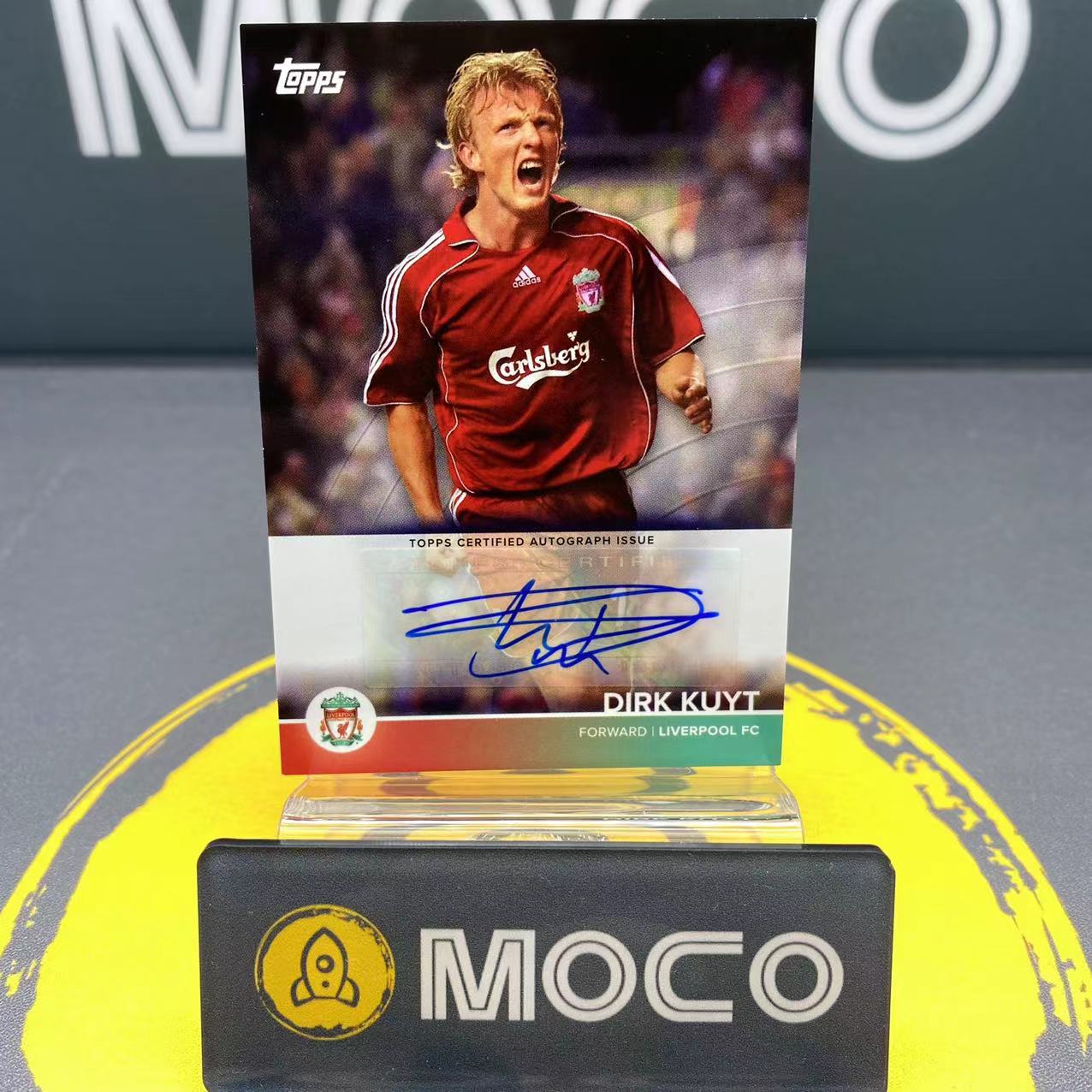 2021-22 Topps Team Set Dirk Kuyt 【MOCO拍卖】利物浦队盒 库伊特 签字 base签 荷兰 传奇 名宿 卡品如图 收藏必备 拍前看描述【MKXH-502】 卡淘