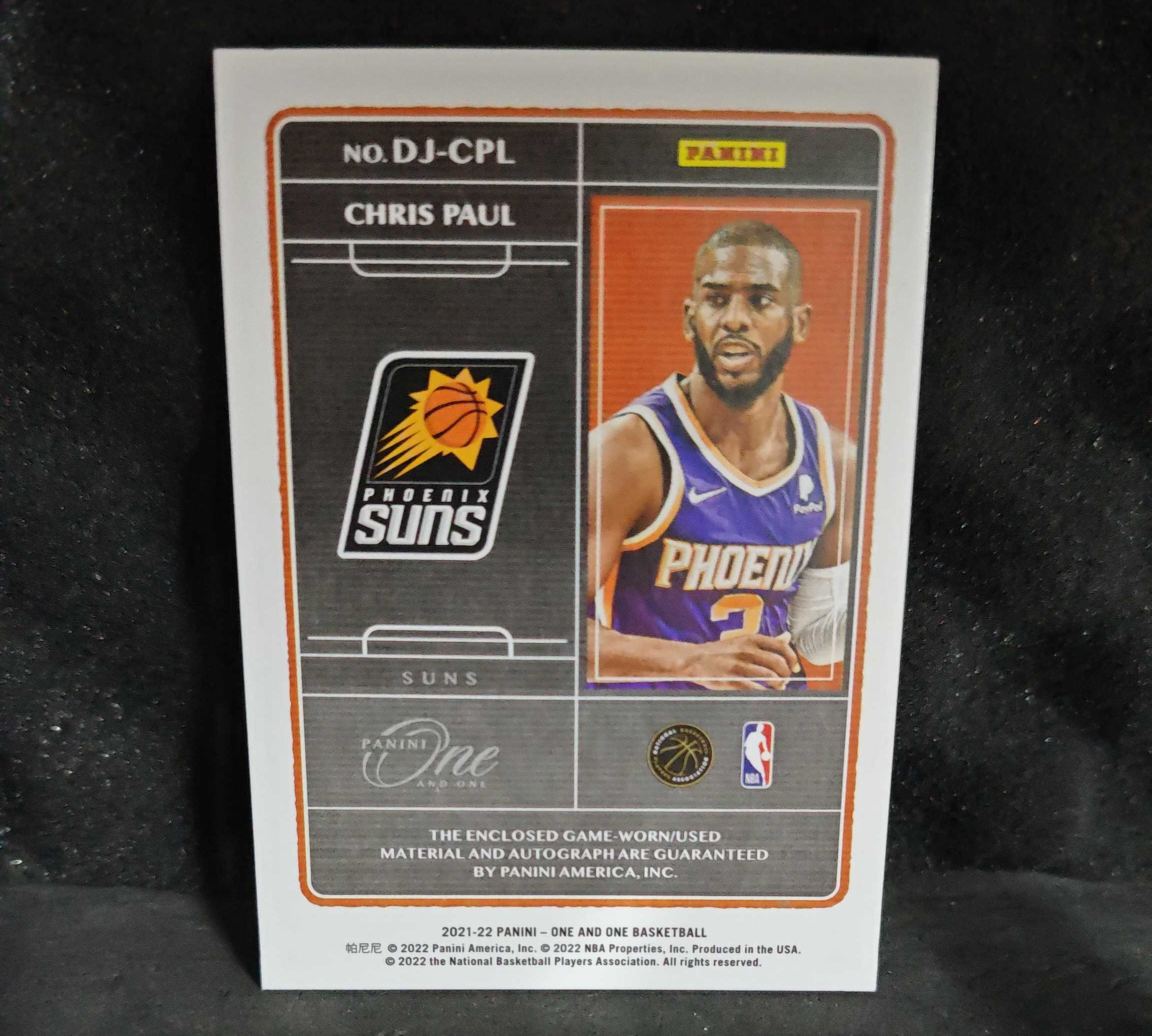 2021-22 Panini One and One Chris Paul 【小猪包代卖 春节不打烊】克里斯 保罗 cp3 12/25编 圣诞 ...