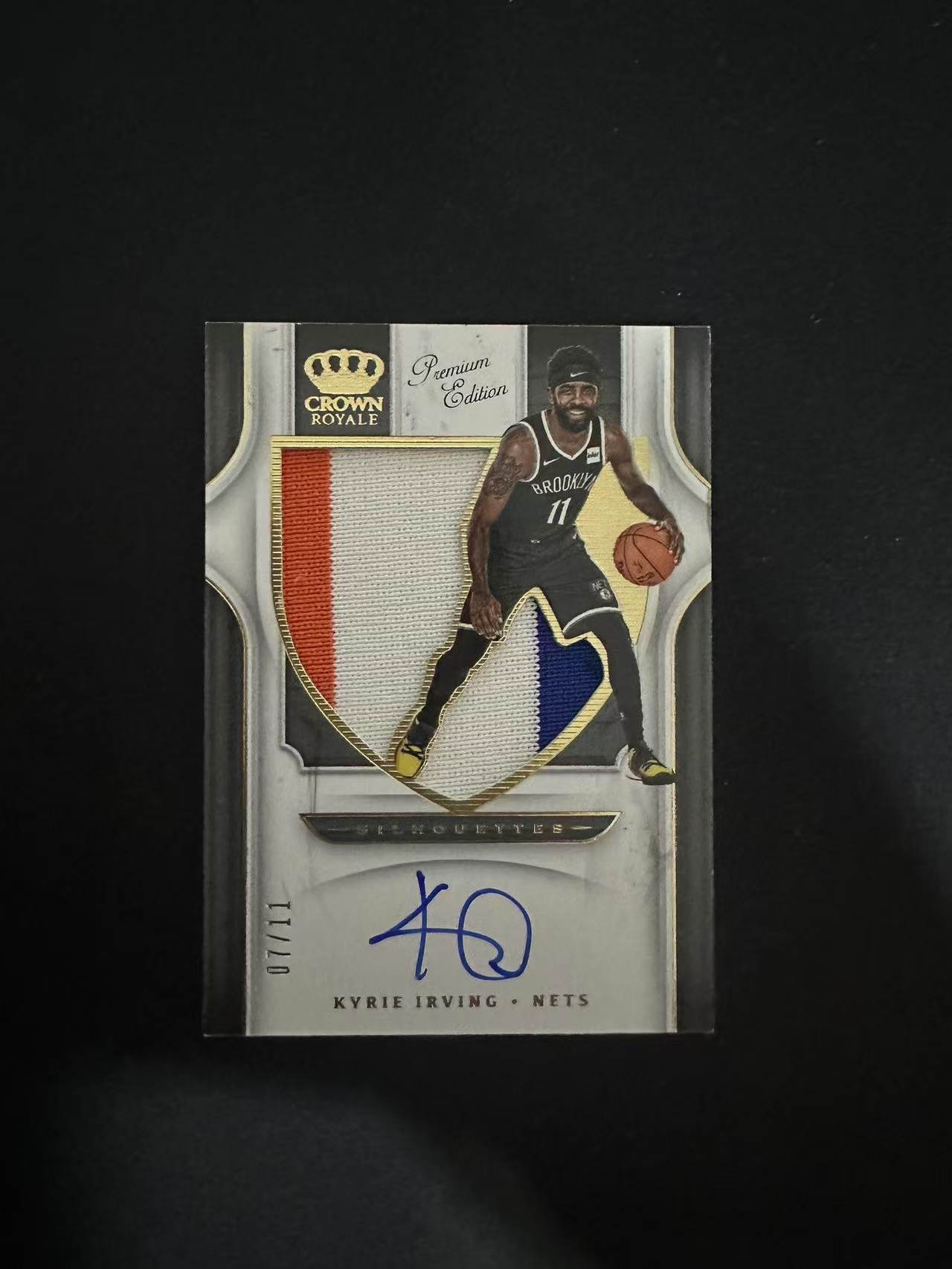2019-20 Panini Crown Royale Kyrie Irving 【TKG代卖】没k 凯里 欧文 欧神仙 皇冠 剪影 签字 卡 ...