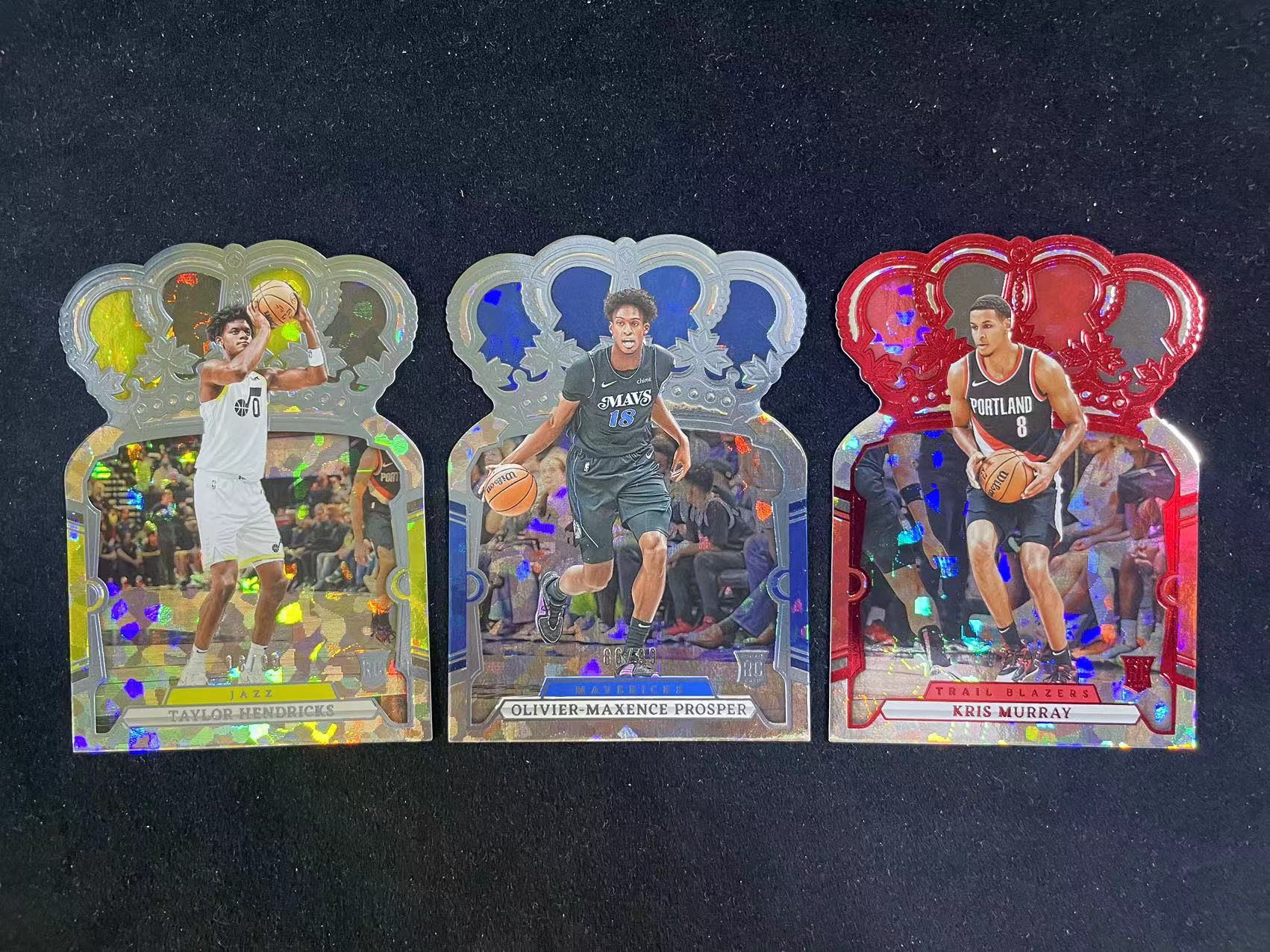 【Lucky幸运壹编壹代拍-KZF】2023-24 Panini Crown Royale 皇冠 新秀异形皇冠 99编爵士亨德里克斯、99编 ...