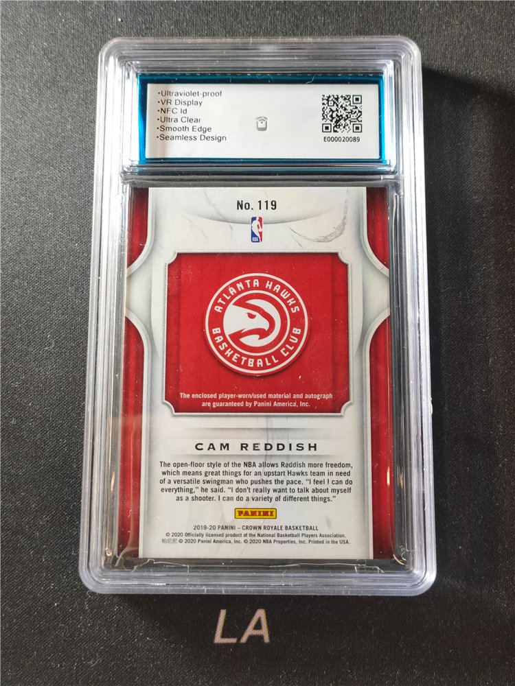 【LA拍卖】19-20 Panini Crown Royale Cam Reddish 皇冠 新秀RC 卡姆 雷迪什 老鹰 湖人 剪影 多色 ...