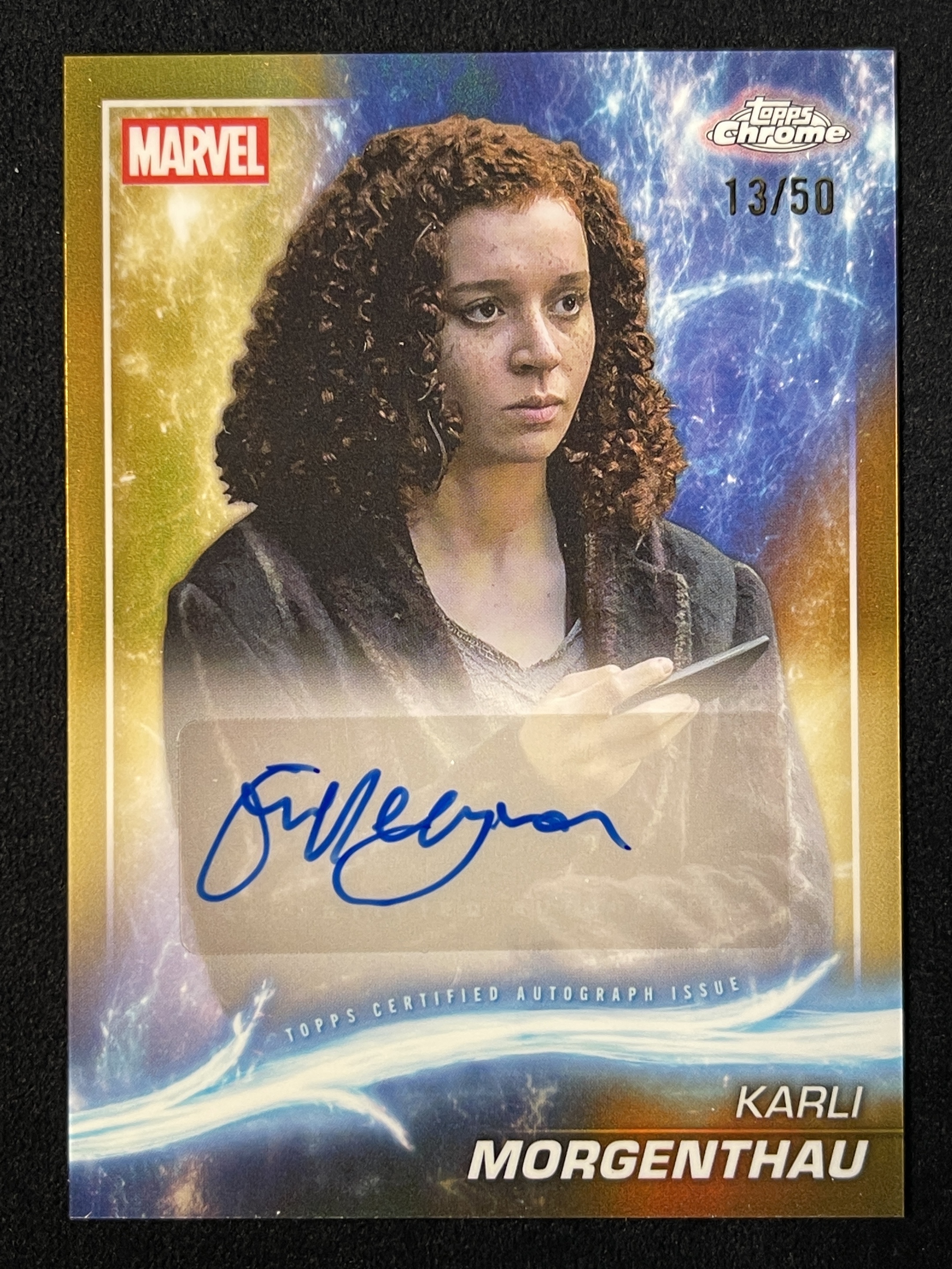 【幸运壹编壹代拍-WK】2025 Topps Marvel (MCU) Studios Chrome TC 漫威 KARLI 卡莉 摩根索 ...