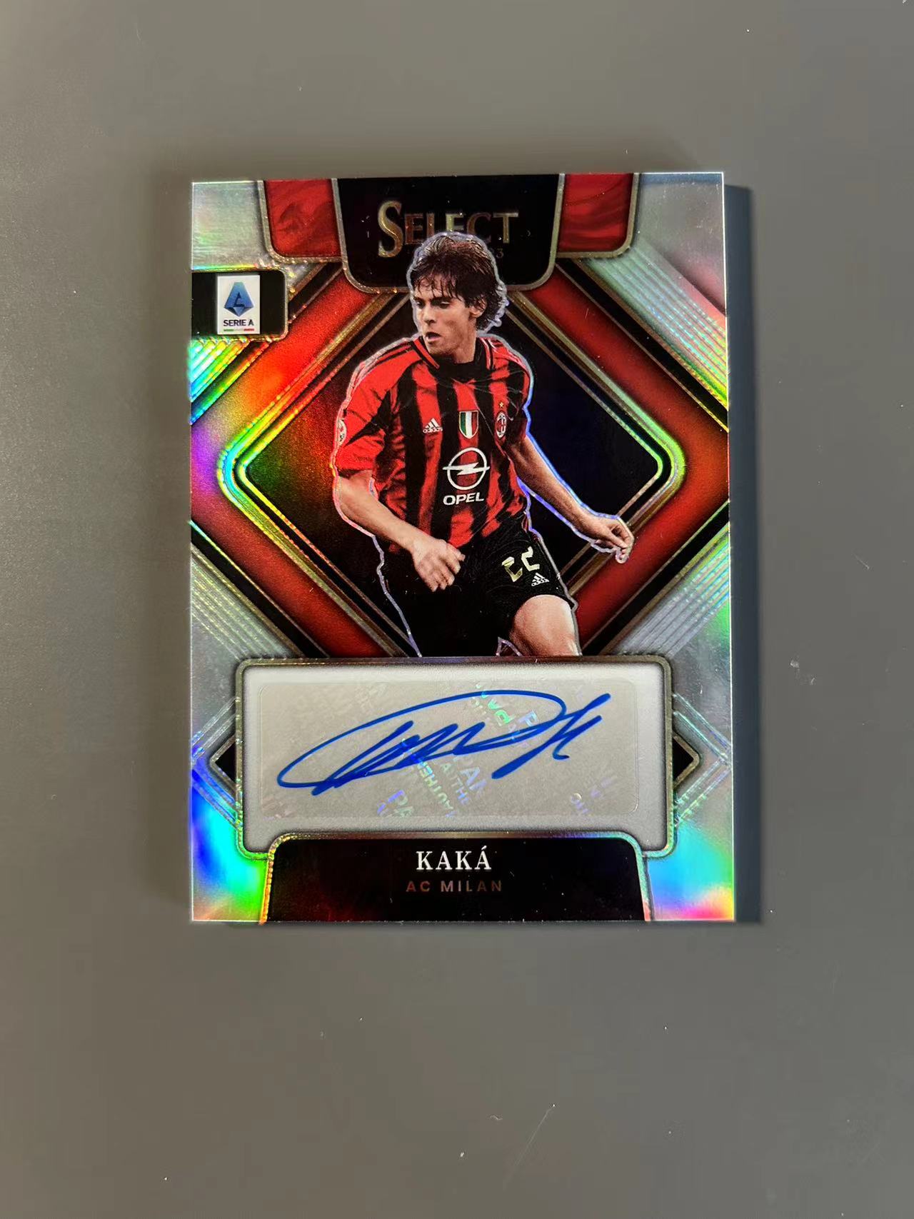 2022-23 Panini Select kaka 【灰灰代拍】卡卡 签字 完美签 银折签 青年选图 AC米兰 皇马 巴西 卡淘