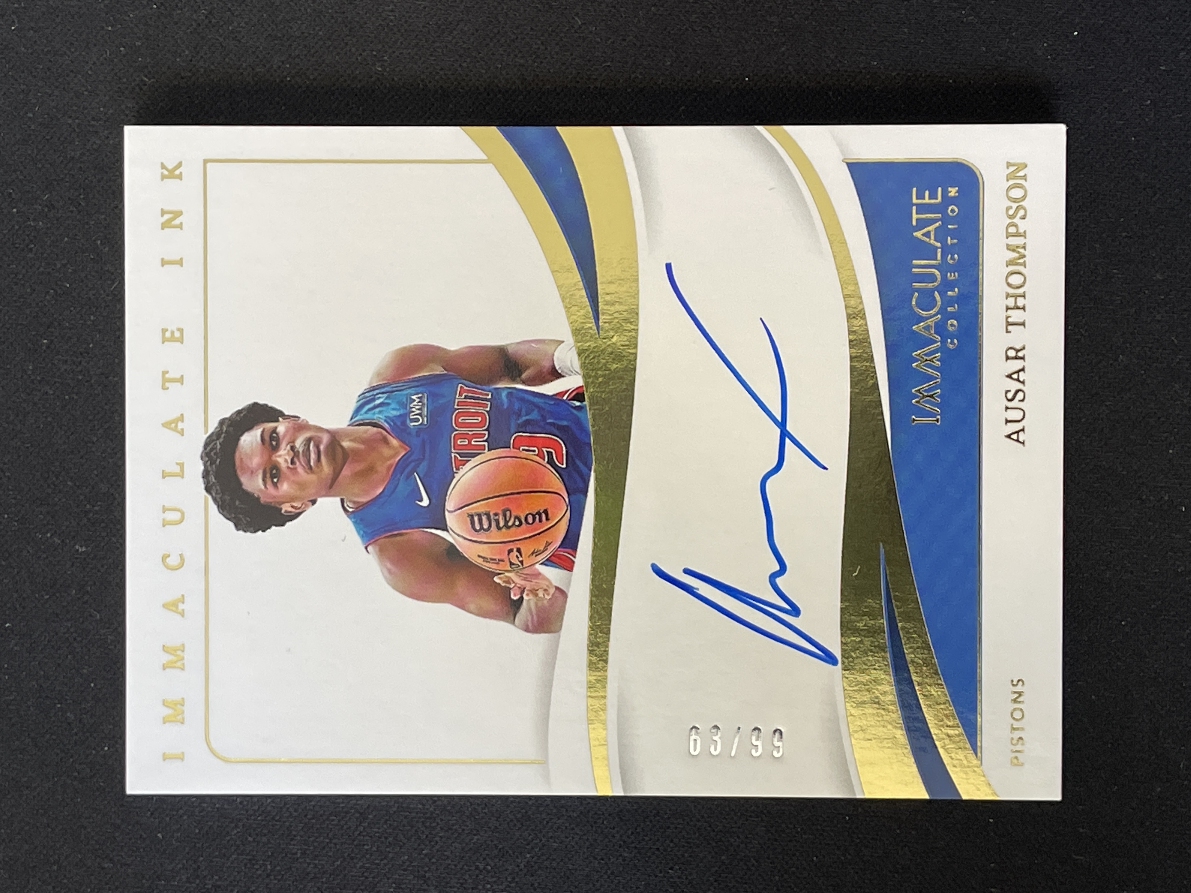 【南昌NOVA】2023-24 Panini Immaculate Ausar Thompson RC IMM系列 活塞 新秀 奥萨尔 汤普森 ...