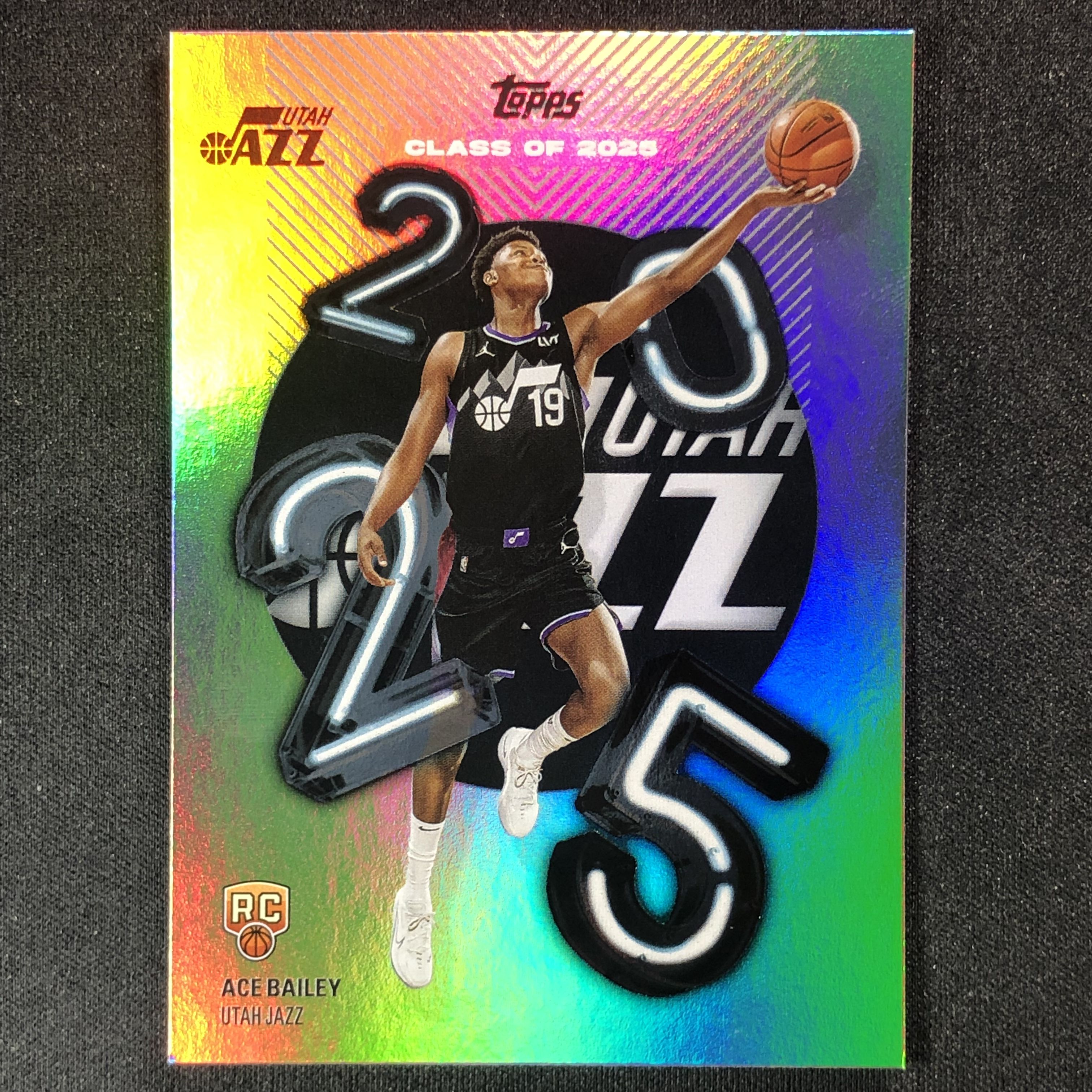 2025-26 Topps Flagship Airious "Ace" Bailey RC 【piaji】贝利 爵士 新秀 Class of ...