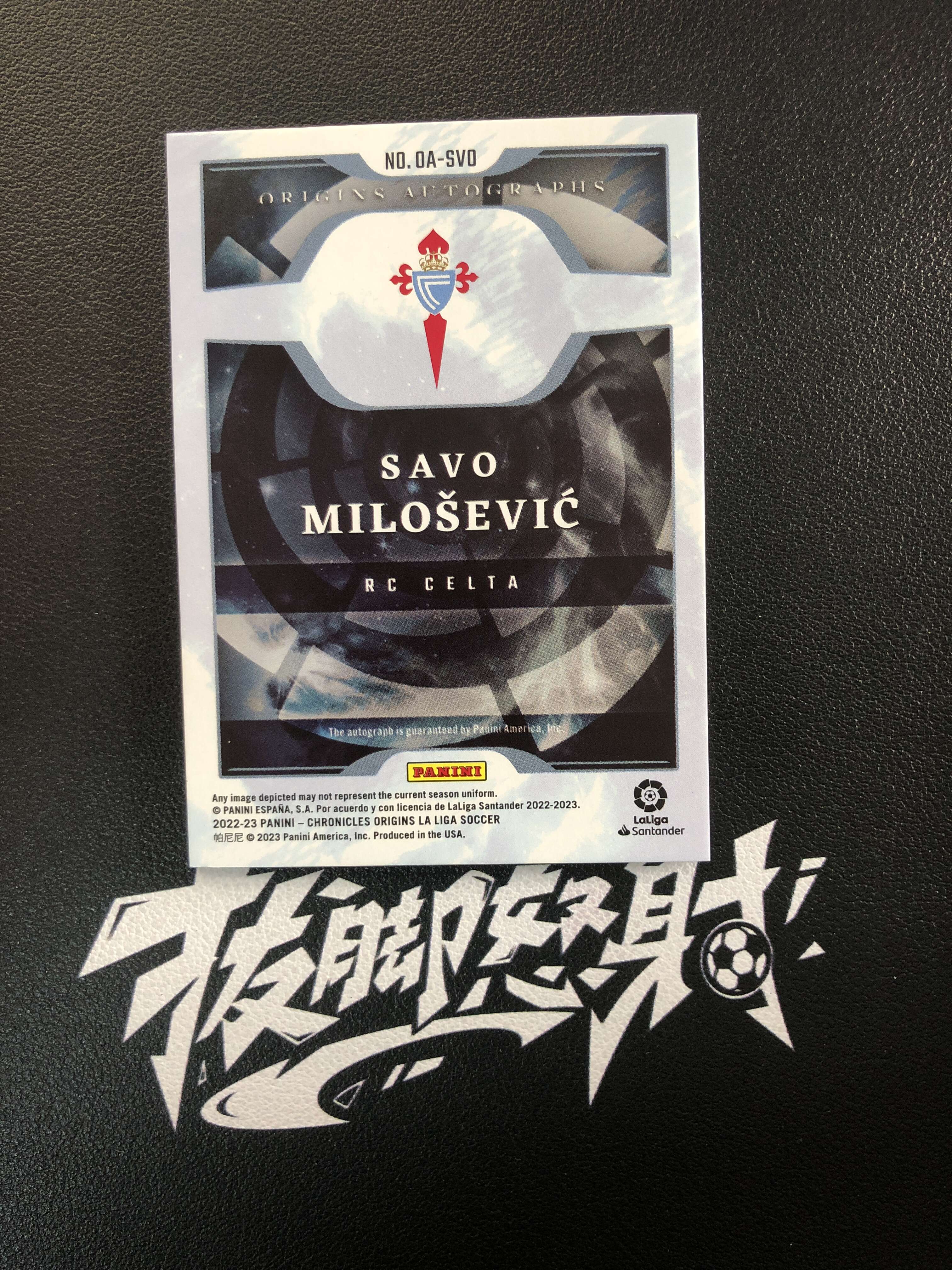 【怒射拍卖 接代卖】拔脚潇翔A22 2022-23 Panini Chronicles 编年史 起源Savo Milosevic米洛舍维奇 ...