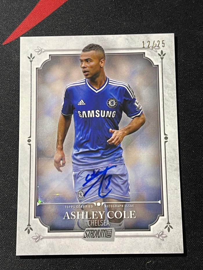 2016 Topps Stadium Club Ashley Cole 英超 阿什利 科尔 切尔西 英格兰 相框版本 25 稀少 Sp 卡淘