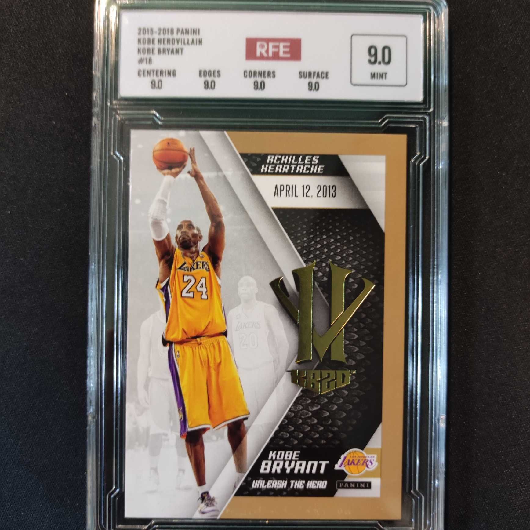 2015-16 Panini Kobe Eminence Kobe Bryant 评级卡 科比 湖人 实卡精美超级稀有 错过后悔 投资收藏必备 ...