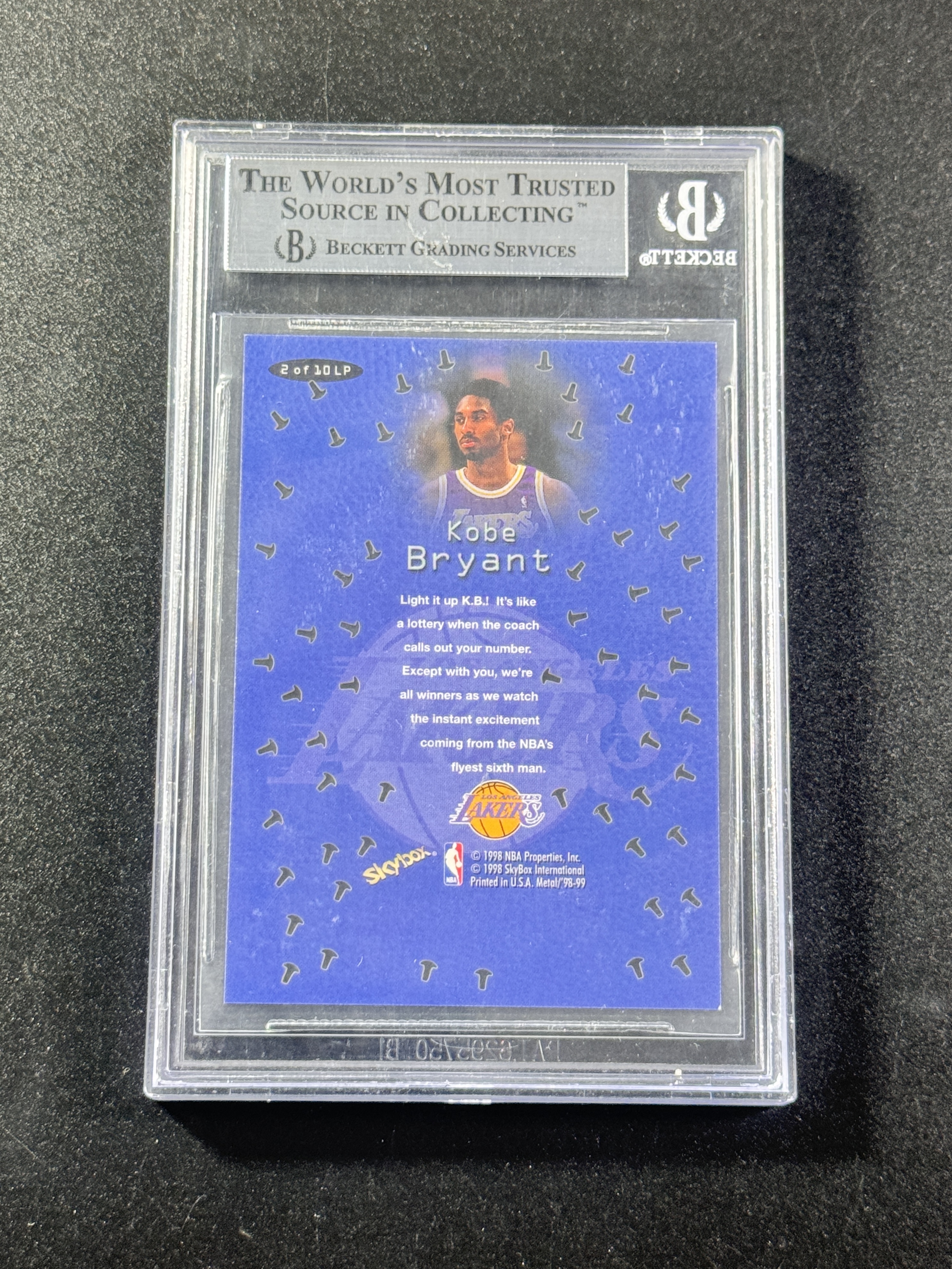 【喷子拍卖】1998-99 metal universe Kobe Bryant 洛杉矶湖人 科比 布莱恩特 顶级老特 linchpins ...