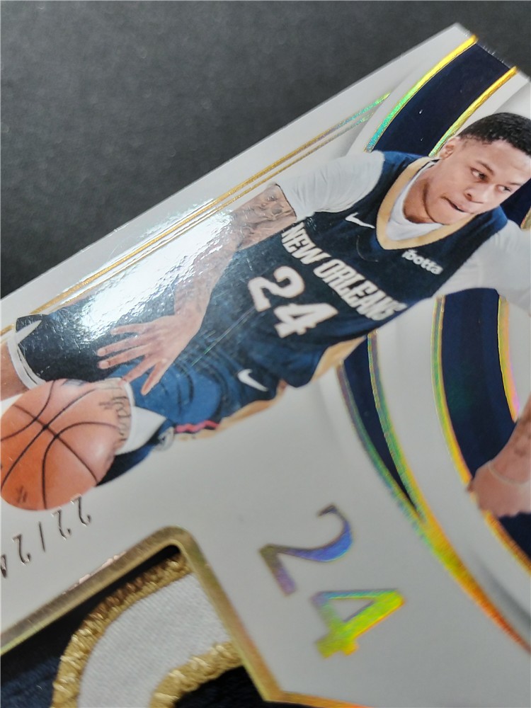 【LA拍卖】2023-24 Panini Immaculate Jordan Hawkins 新秀RC 乔丹 霍金斯 鹈鹕队 NP 三色 ...