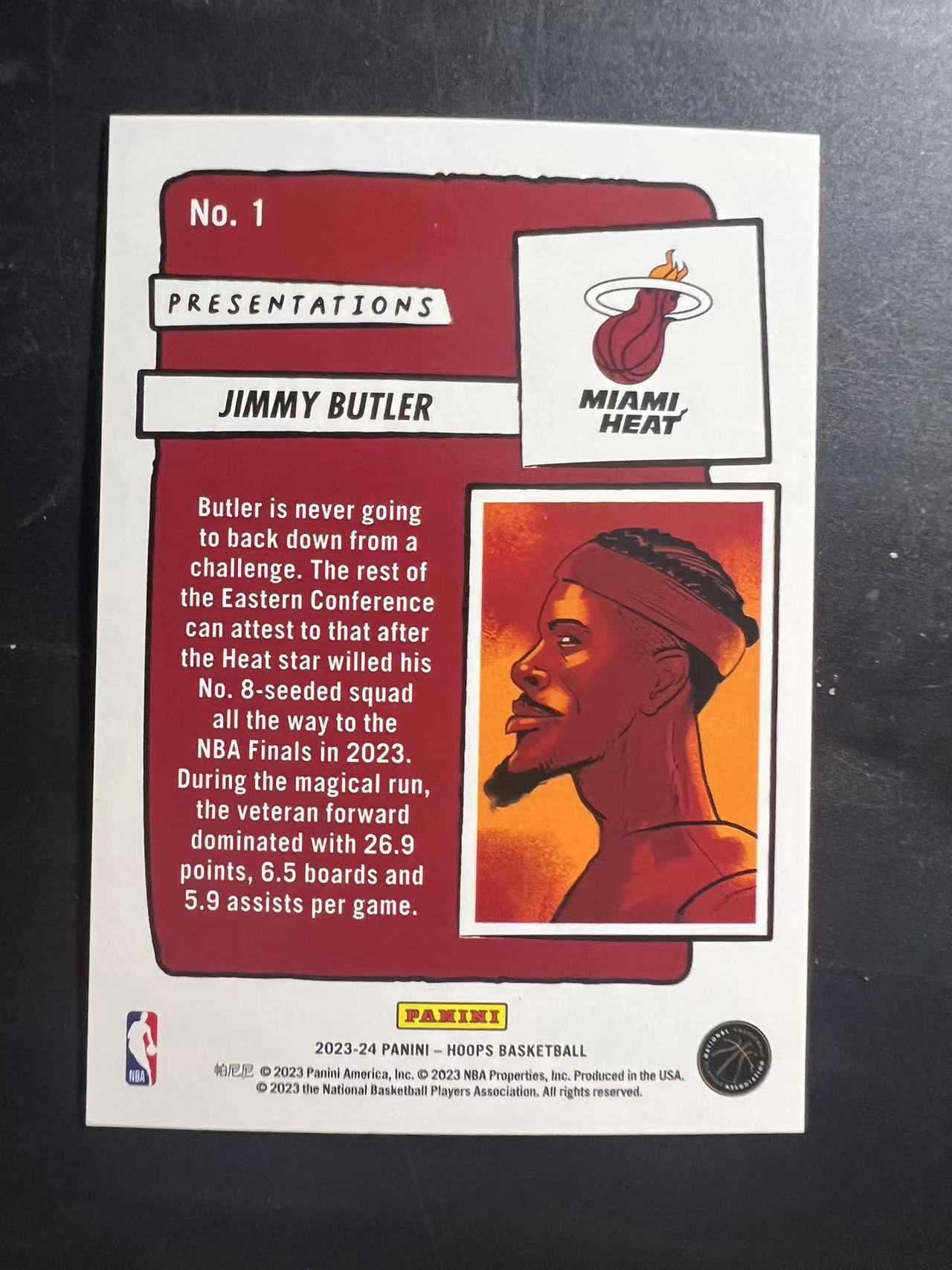2023-24 Panini NBA Hoops Jimmy Butler 【肥猫代卖】ZWQ hoops 热火 吉米巴特勒 点点折 折射 ...