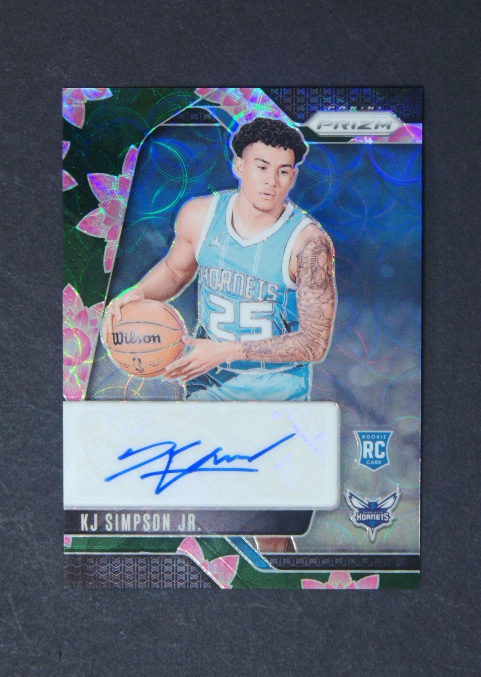 2024-25 Panini Prizm Kj Simpson Jr. RC LU酱专业代卖（HCW）NBA PZ 黄蜂 小KJ辛普森 新秀 ...