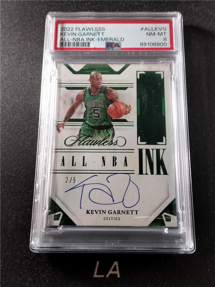 【LA拍卖精品】22-23 Panini Flawless Kevin Garnett 手提箱 凯文 加内特 森林狼凯尔特人队名宿 狼王 KG ...