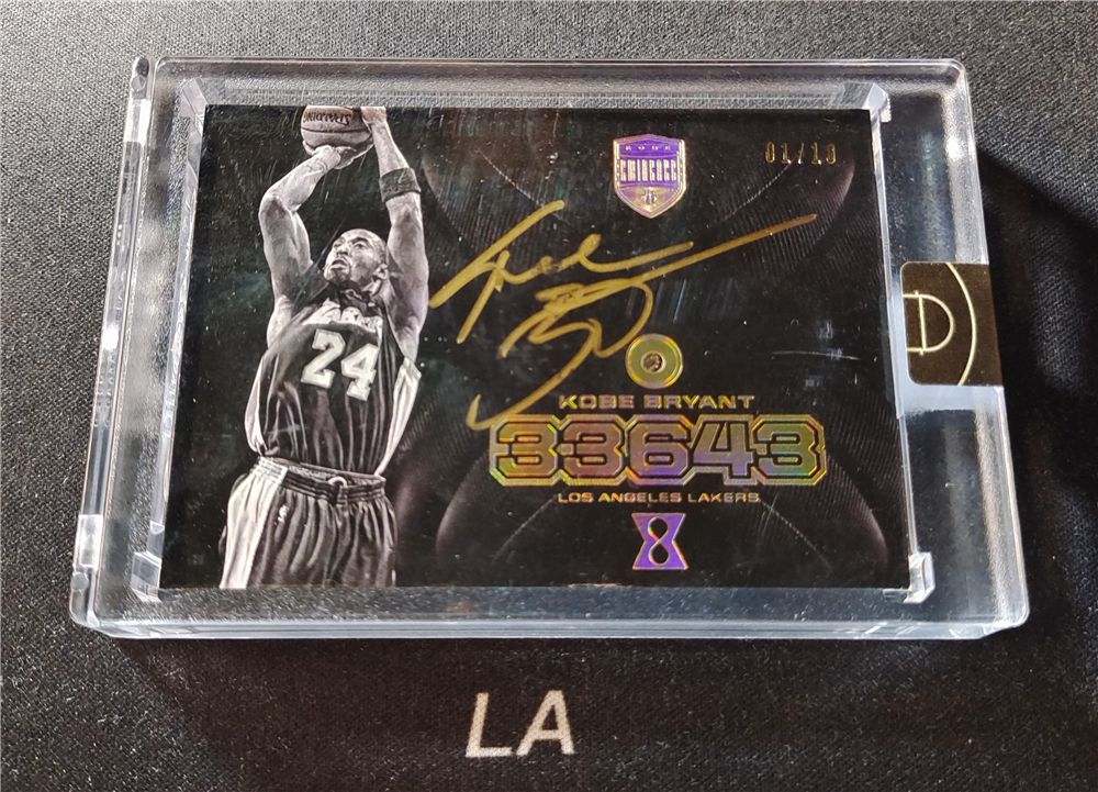 【LA拍卖精品】2017 Panini Kobe Eminence Kobe Bryant 科比大真金 湖人 科比 布莱恩特 生涯得分记录 ...