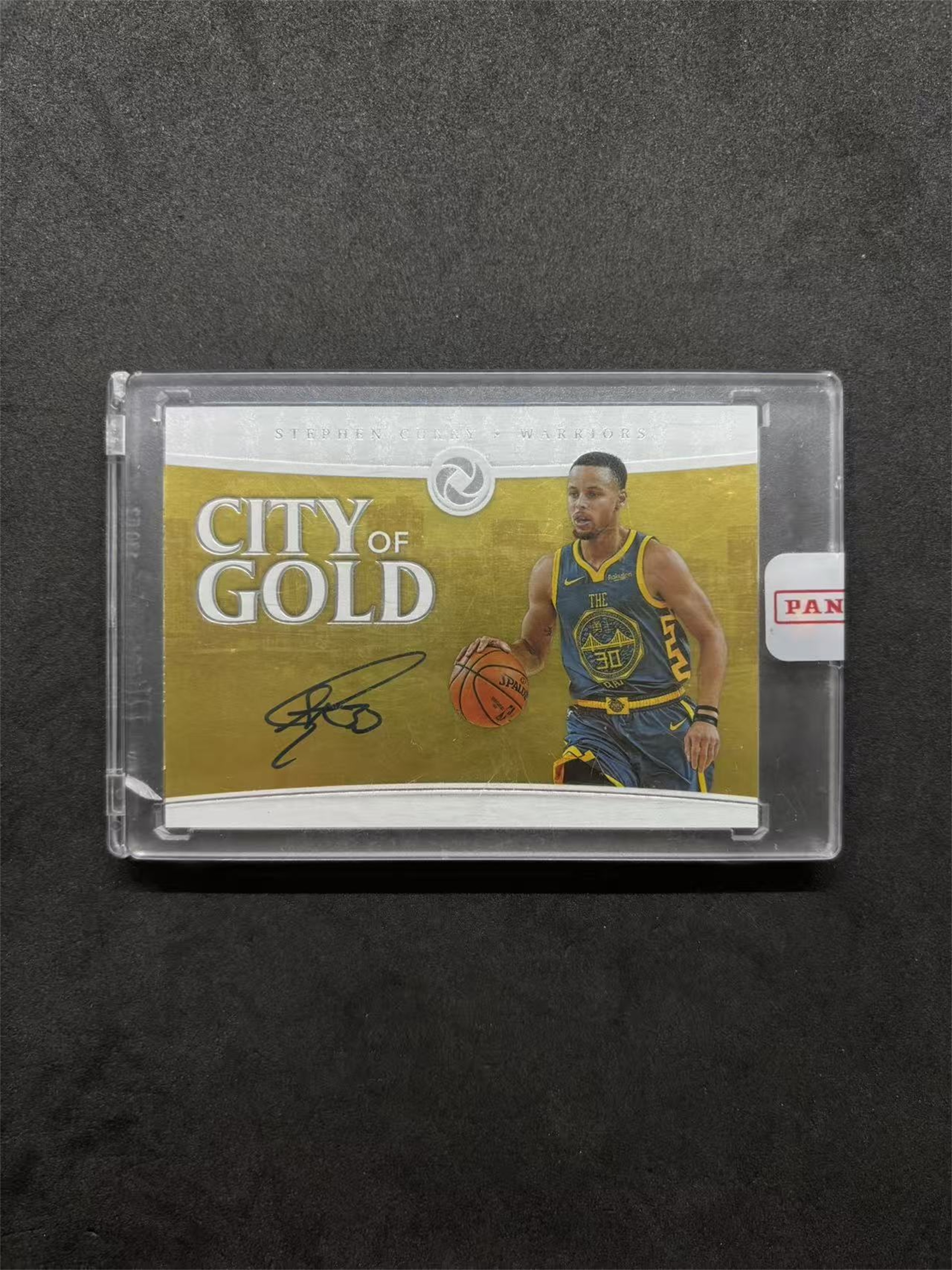 2018-19 Panini Opulence Stephen Curry 【大树代卖精品】金书 斯蒂芬库里 25编 签字卡签 ...