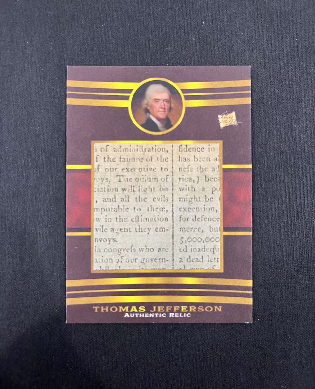 【长安代卖 截标预付80%】2022 Super Products Edition Thomas Jefferson 托马斯杰斐逊 美国第三任 ...