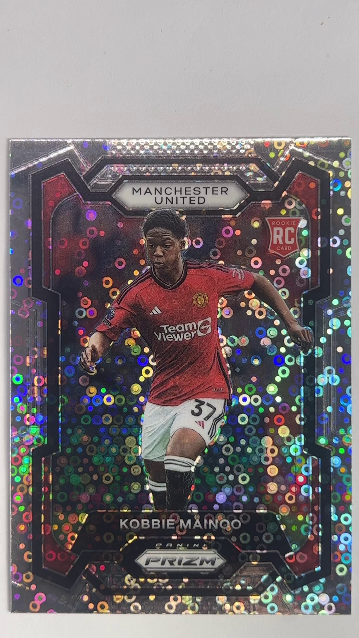 2023-24 Panini Prizm Kobbie Mainoo RC 英超pz 曼联 大热新秀 妖星 科比 梅努 银泡泡折 break ...