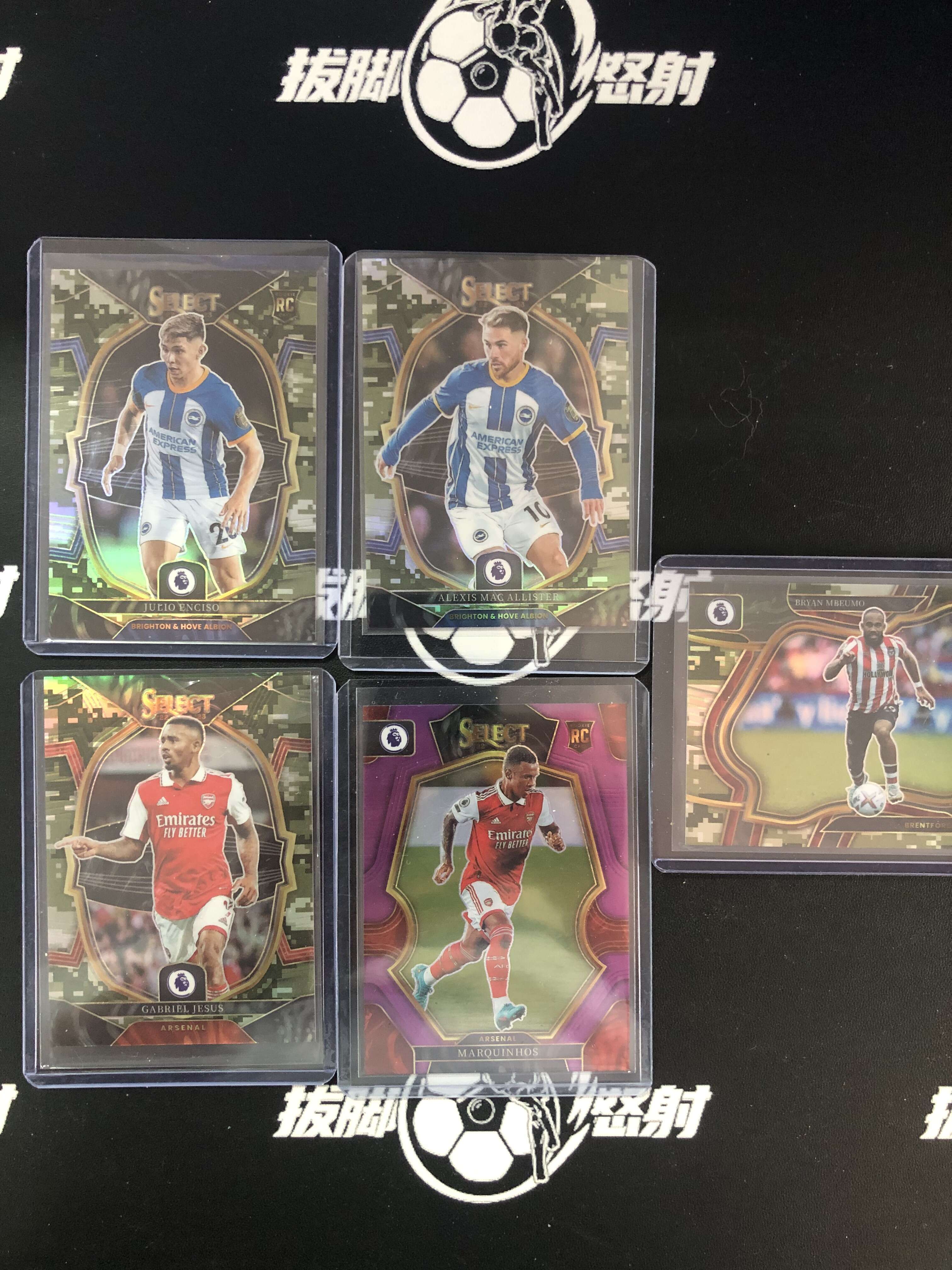 【怒射拍卖 接代卖】拔脚海豚A126 2022-23 panin select英超 马尔基尼奥斯/135编 热苏斯 麦卡利斯特 恩西索/225 ...