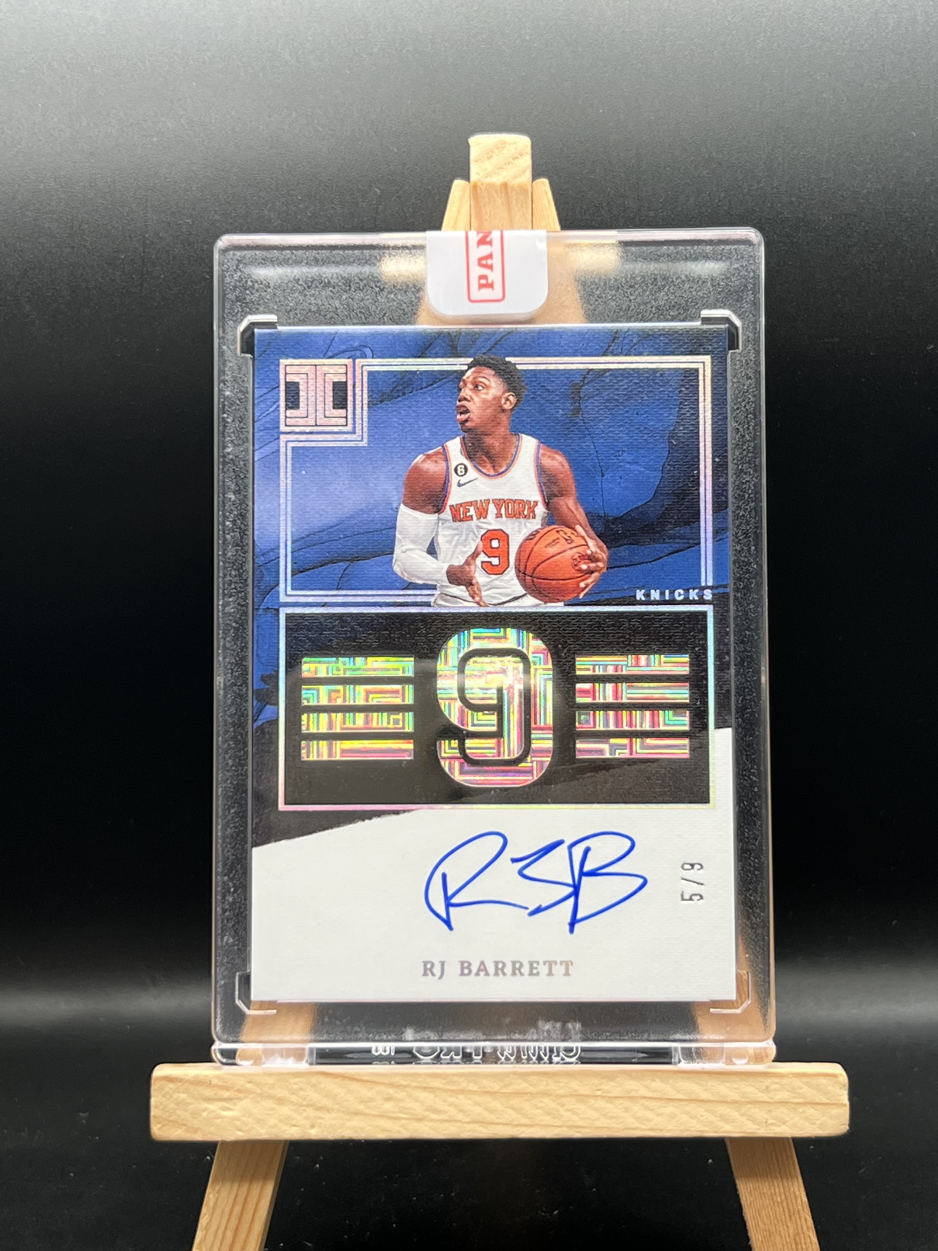 2022-23 Panini Impeccable R.J. Barrett RC 【字母代拍】RJ巴雷特 RJB 纽约尼克斯 小真金 数据 ...