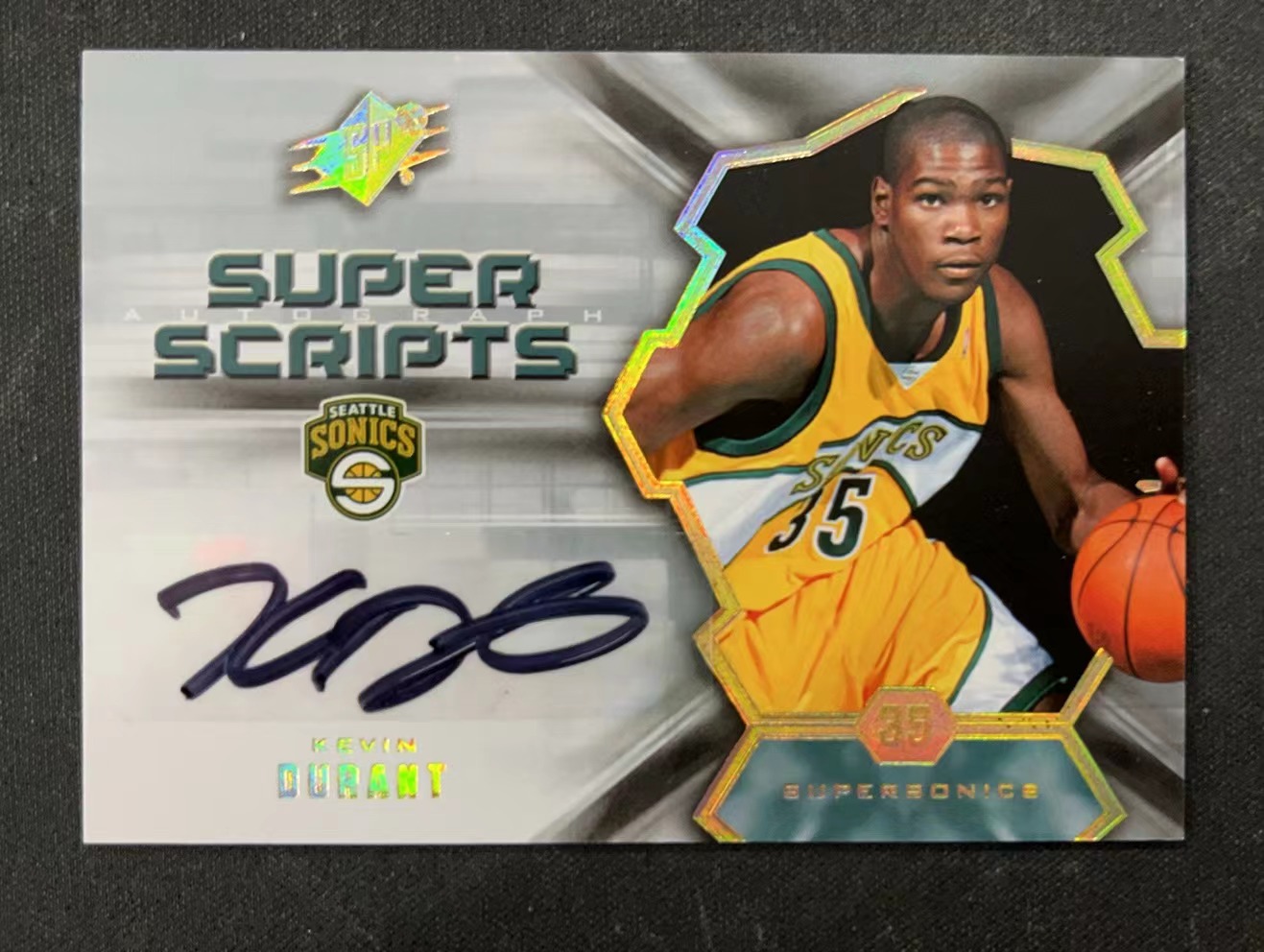 【长安代卖精品】2007-08 Upper Deck SPx Kevin Durant UD 西雅图超音速 雷霆 新秀RC 死神 凯文杜兰特 ...