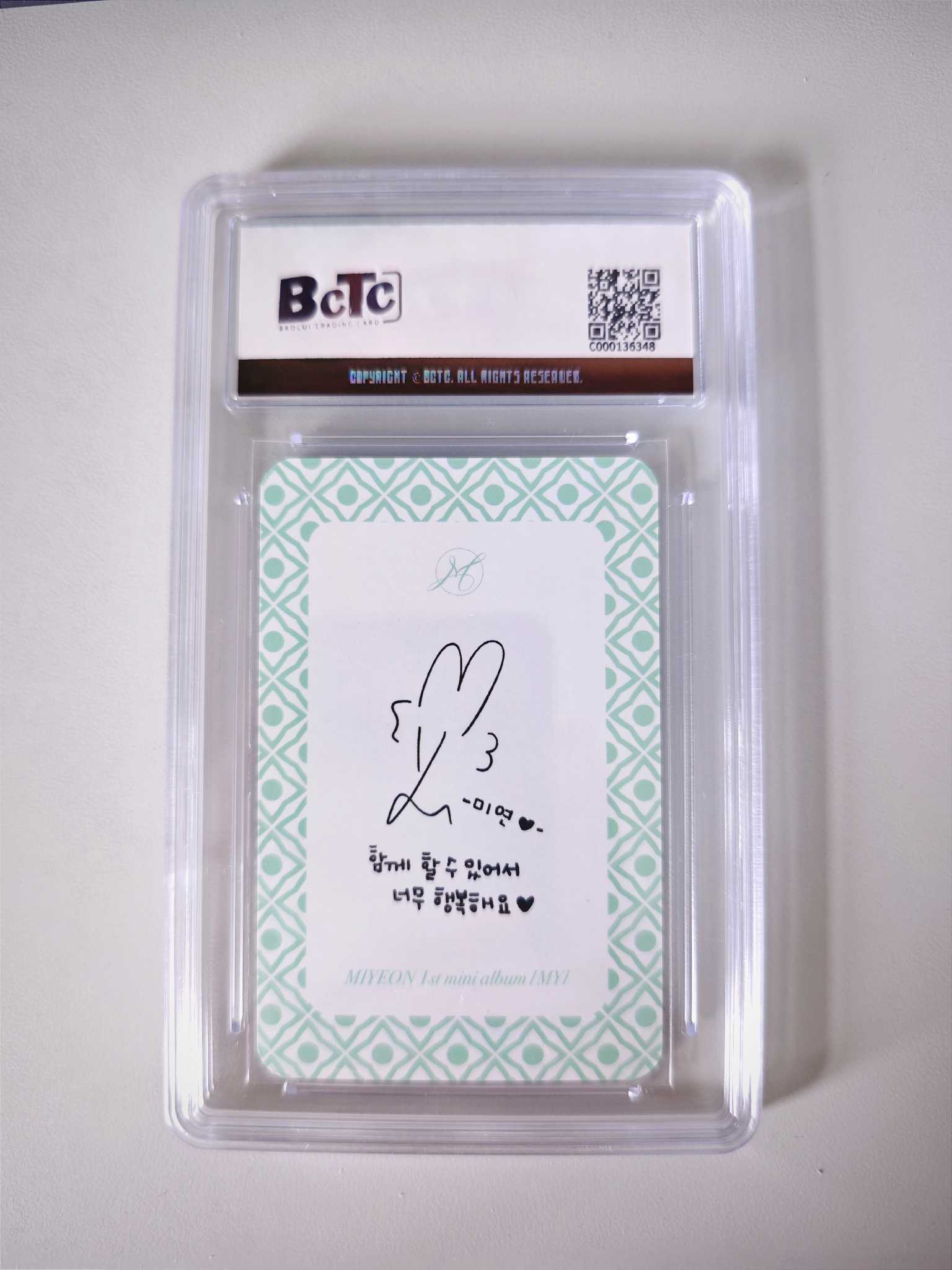 2022 Other (G)-IDLE 赵美延 韩国大热女团成员 美女 身材爆炸 韩娱小卡 BCTC保粹评级保真 稀有 卡淘