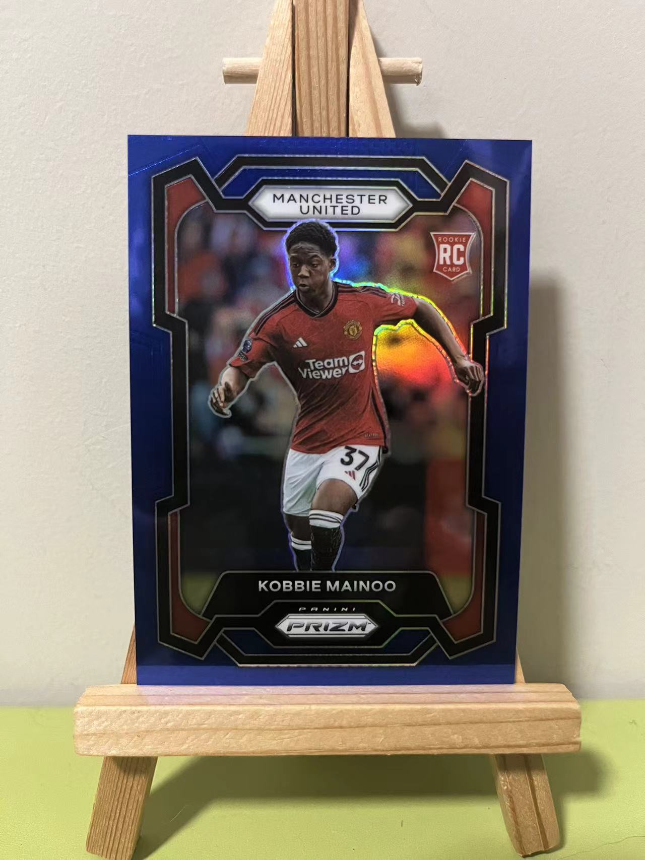 2023-24 Panini Prizm Kobbie Mainoo RC 英超PZ 英格兰 曼联 科比 梅努 新秀 299编 蓝折 顶级好秀 ...