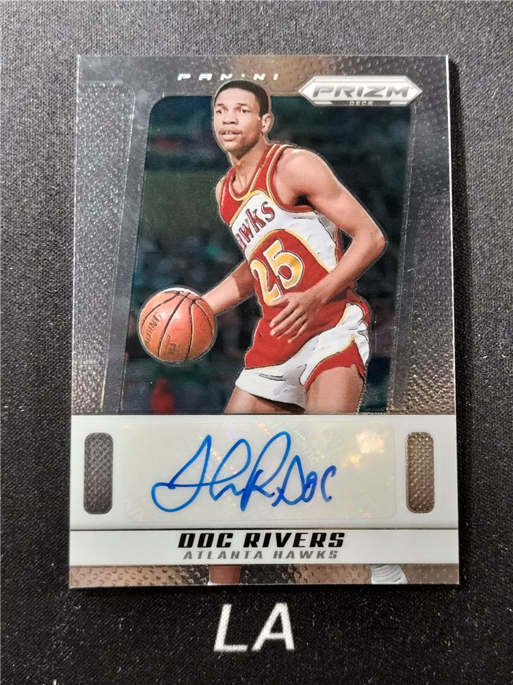 【LA拍卖】2024-25 Panini Prizm Deca Doc Rivers 复刻PZ系列 道格 里弗斯 老鹰 签字 E40D 卡淘