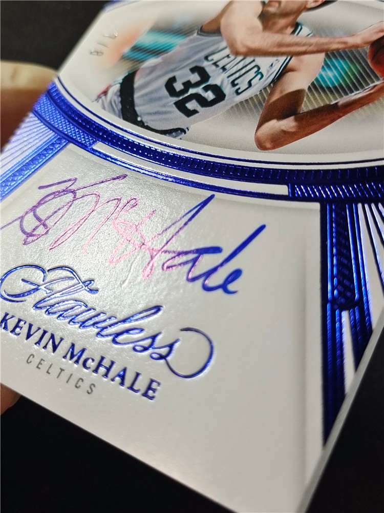 【LA拍卖】2023-24 Panini Flawless Kevin McHale 手提箱 凯文 麦克海尔 50大巨星 凯尔特人名宿 蓝版 ...