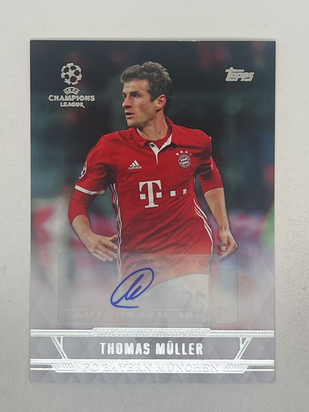 2017 Topps UEFA Champions League THOMAS MULLER 【宁动拍卖】欧冠 元年 拜仁慕尼黑 德国 托马斯 ...