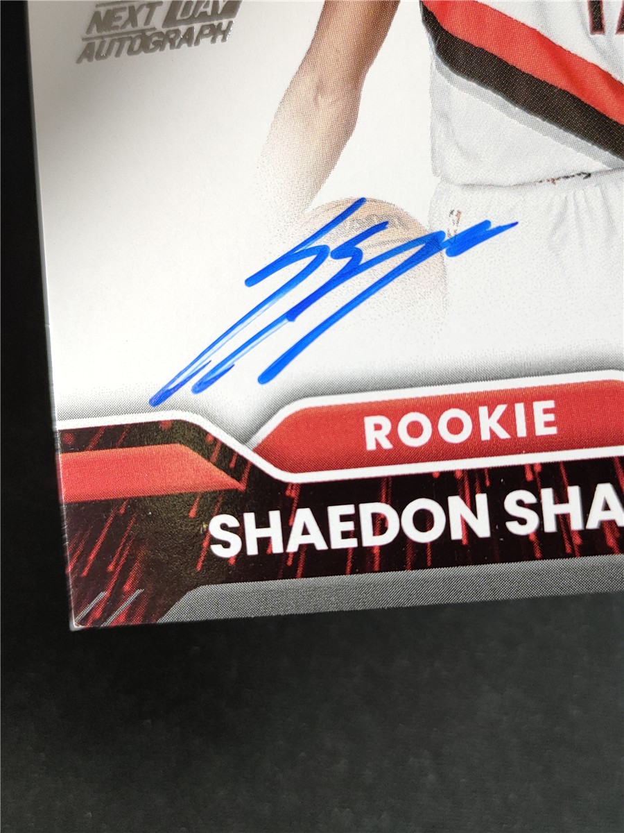 【LA拍卖精品】22-23 Panini Donruss Shaedon Sharpe 杜蕾斯 新秀RC 谢登 夏普 开拓者队 Next ...