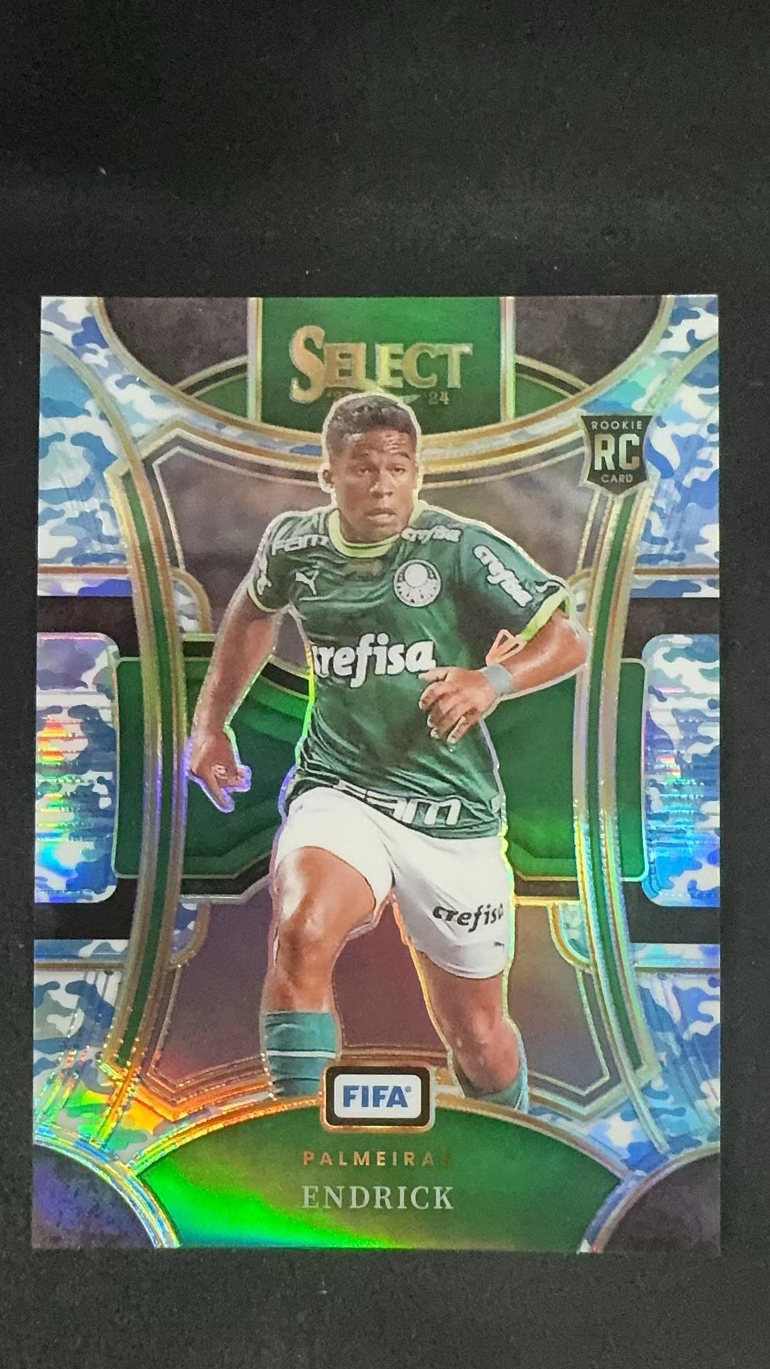 2023-24 Panini Select Endrick RC 恩德里克 新秀 皇马 巴西 天才前锋 潜力无限 迷彩折 99编 同亚马尔对决 ...