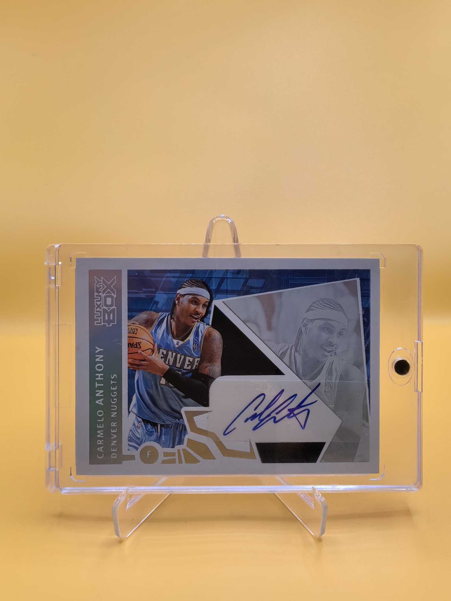 2006 Topps Luxury Box Carmelo Anthony 卡梅隆·安东尼 甜瓜 签字 51/74编 尼克斯 掘金 雷霆 火箭 ...