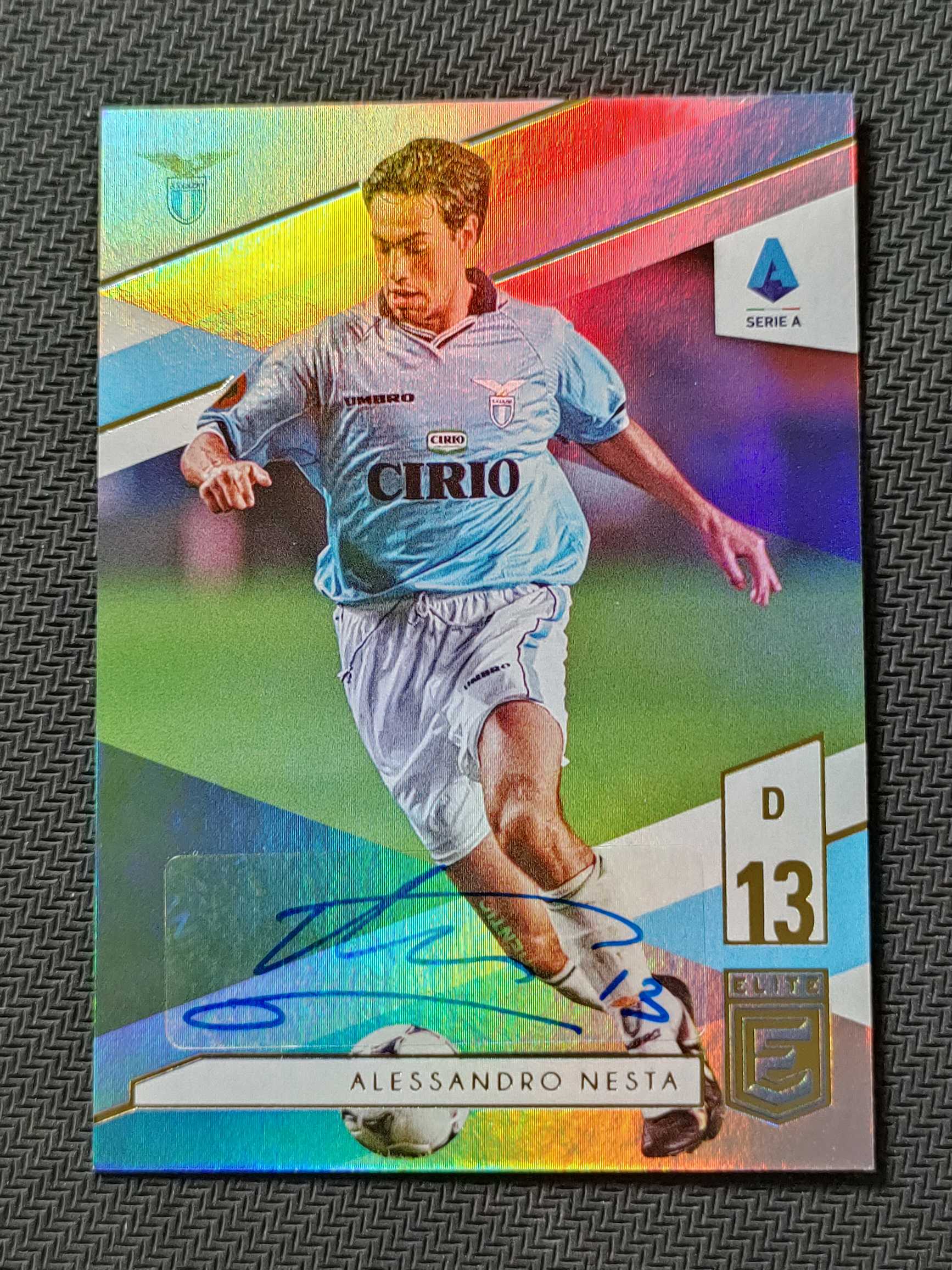 【太子拍卖 接代卖】不累计 panini 编年史 大比例 名宿 签字 折射 拉齐奥 亚历桑德罗 内斯塔 卡况看细节图 实卡超好看 错过拍大腿 ...