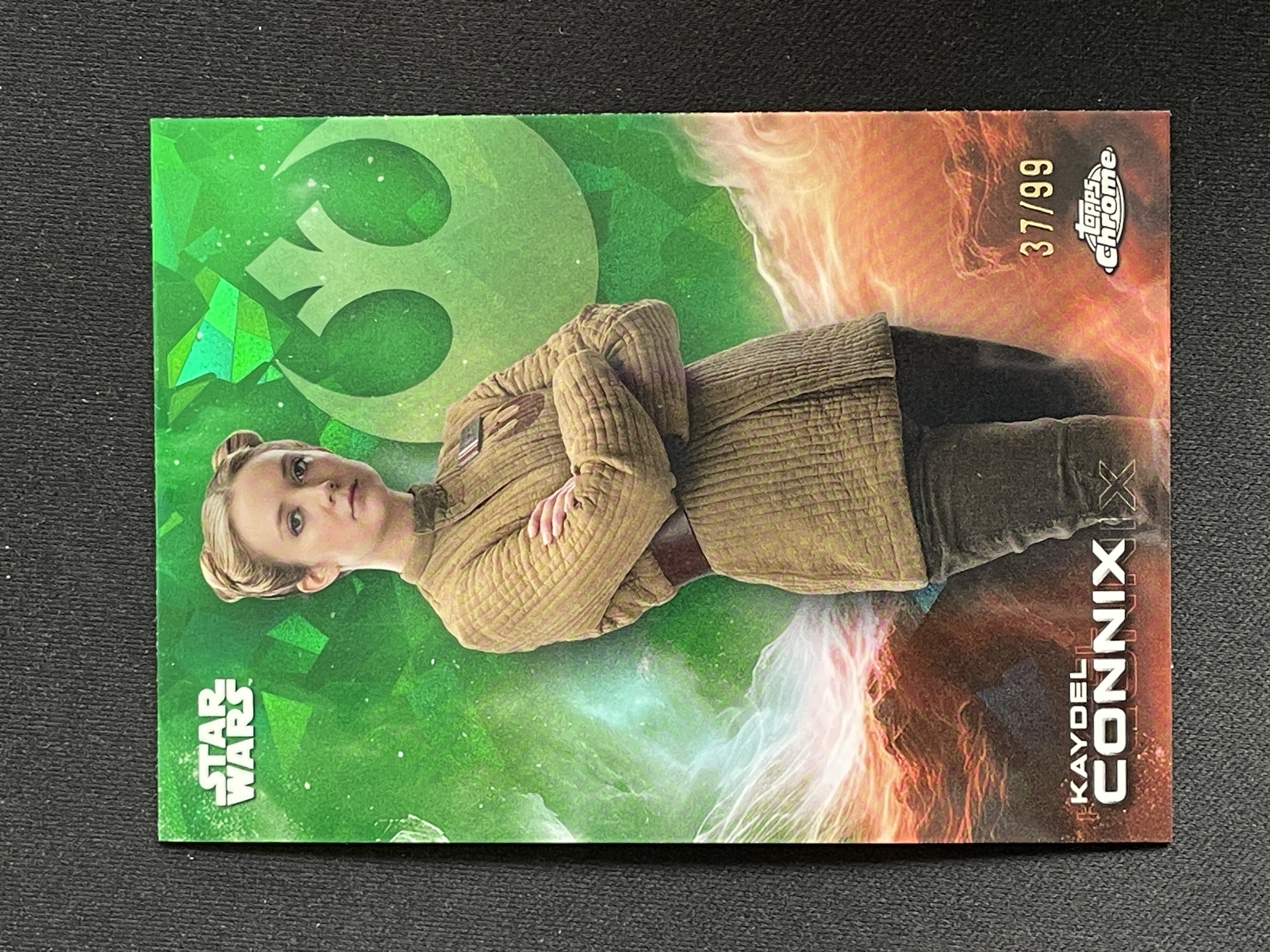 【南昌NOVA】2025 Topps Chrome Star Wars Kaydel Connix 星球大战 星战 凯德尔 康尼克斯中尉 绿碎 ...