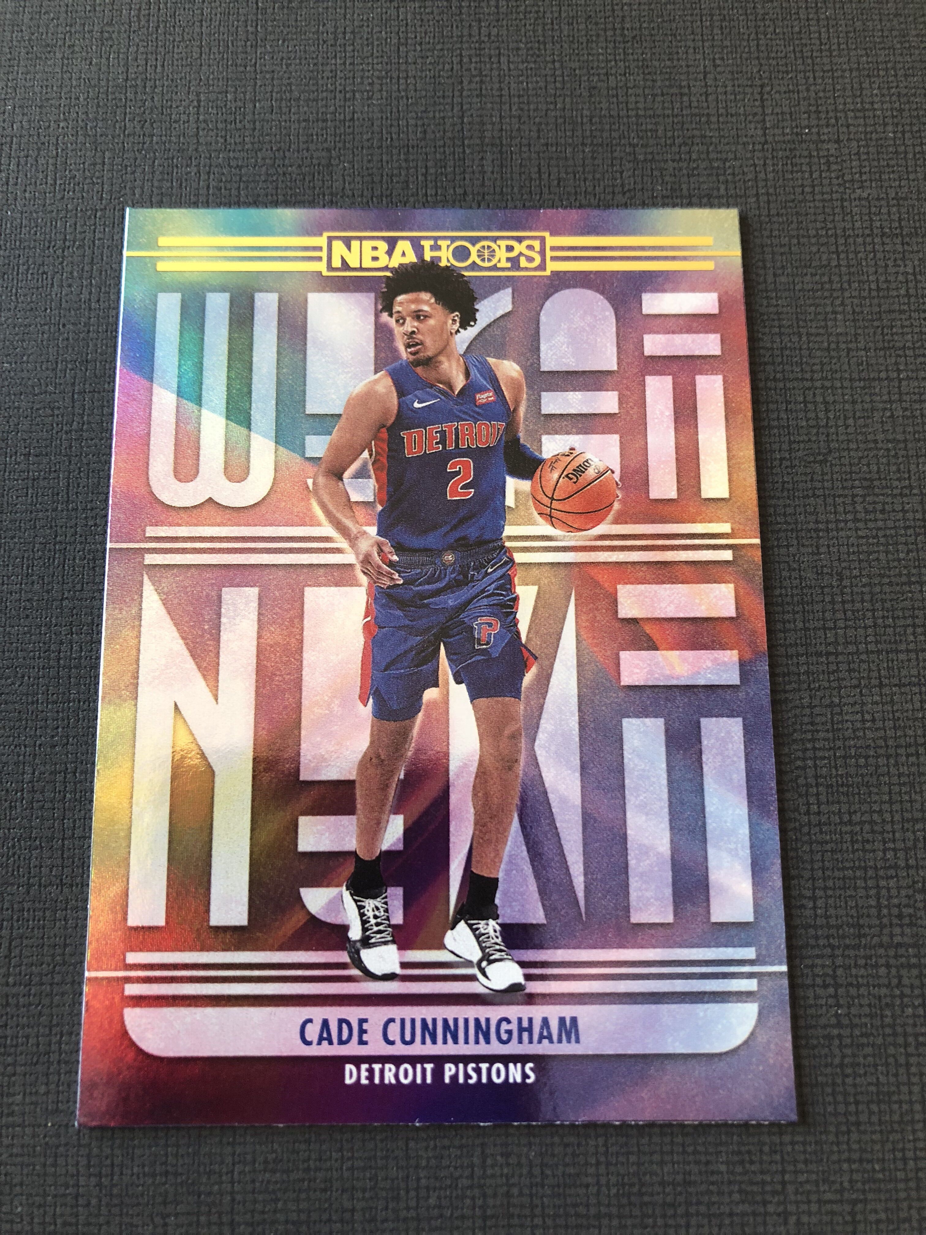 2021-22 Panini NBA Hoops Cade Cunningham RC 康宁汉姆 坎宁安 活塞 we got next 新秀银折 卡淘