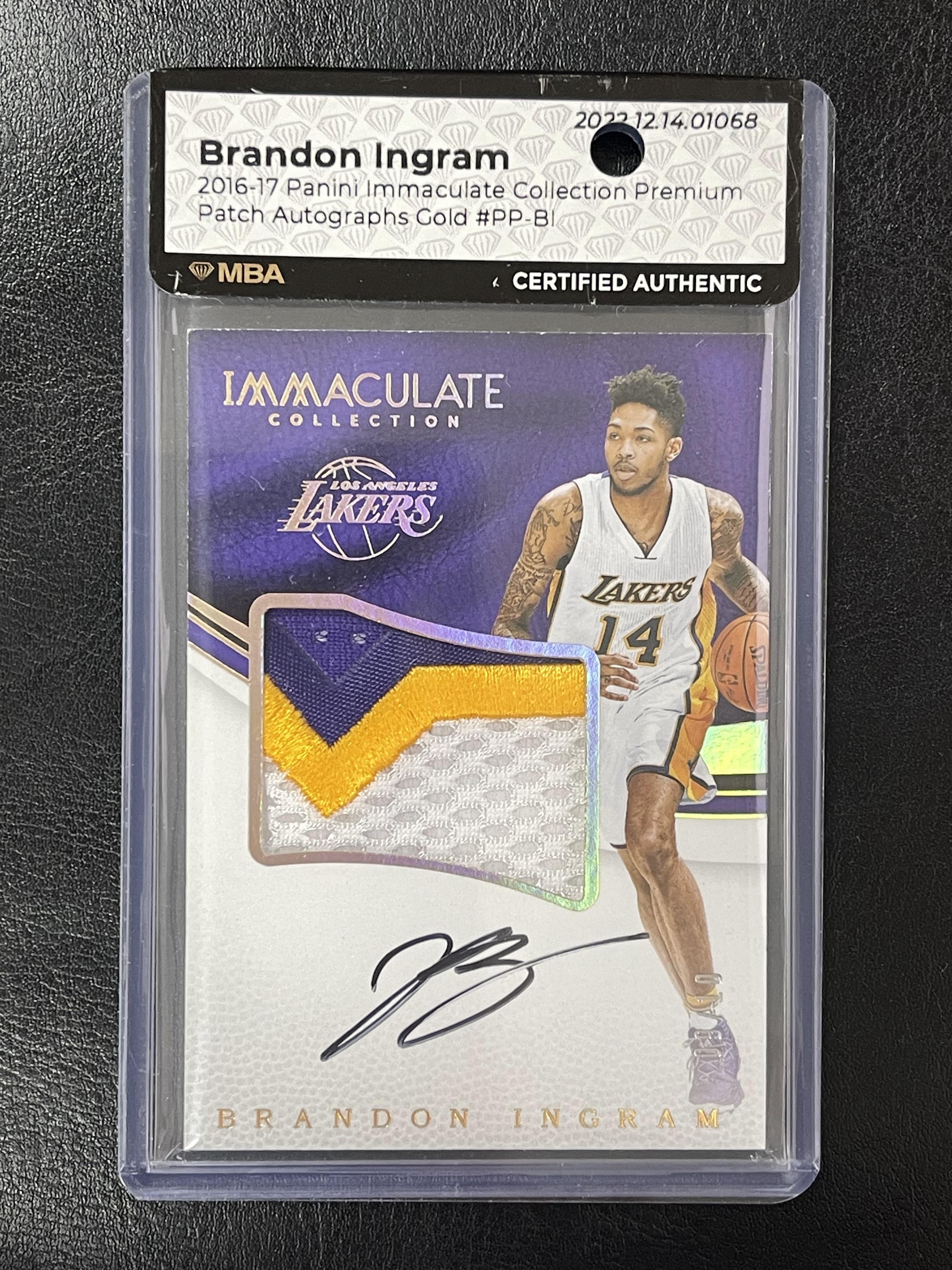 2016 17 Panini Immaculate Brandon Ingram Rc 【鲸鱼卡社】kkk 英格拉姆 莺歌 10编pp