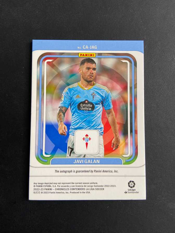 2022-23 Panini Chronicles Javi Galán 【肥猫代卖】U20C 编年史球票 塞尔塔 哈维 加兰 签字 42/ ...
