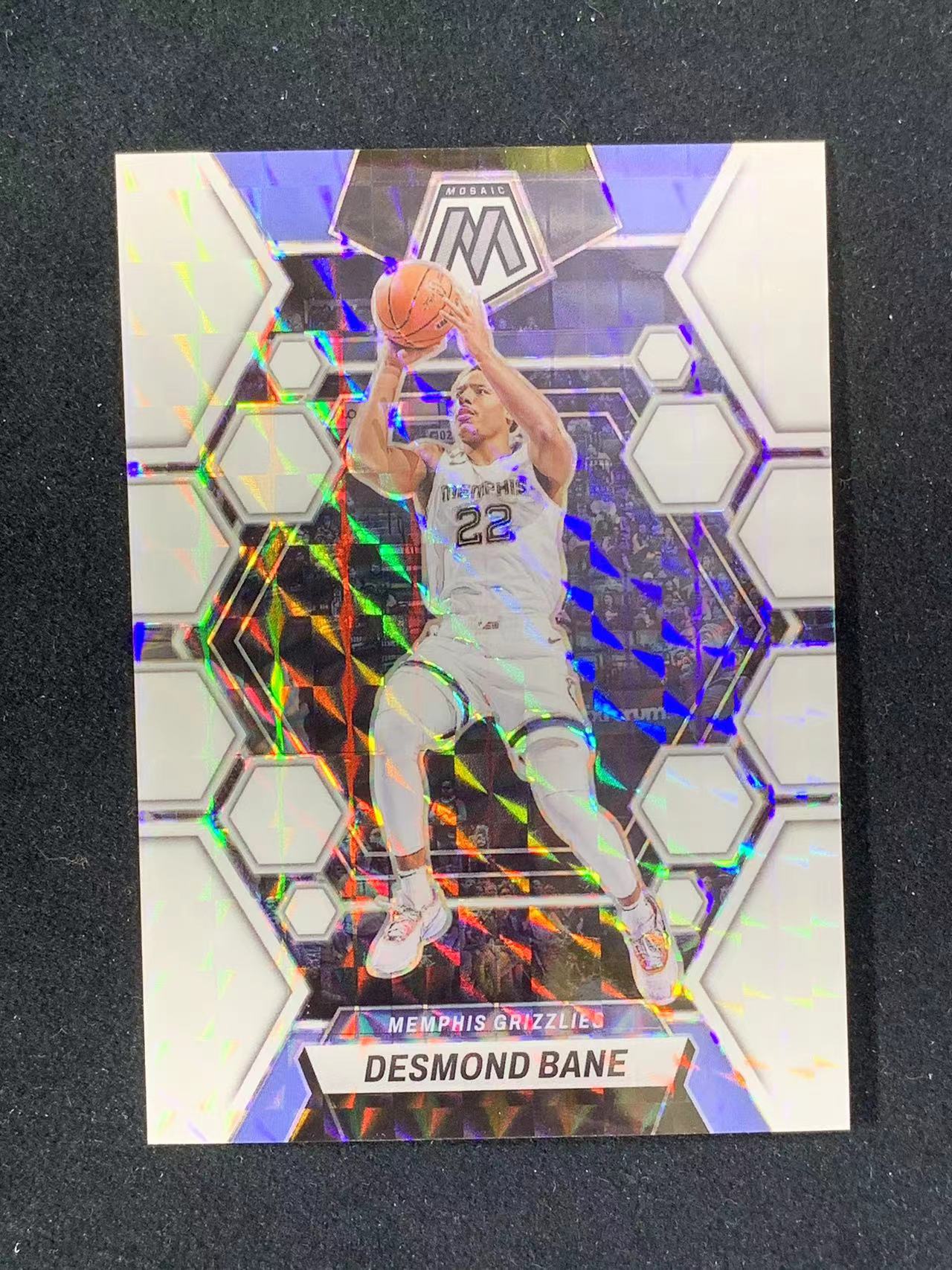 【Lucky幸运壹编壹代拍-XH】2022-23 Panini Mosaic 马赛克 灰熊 Desmond Bane 德斯蒙德 贝恩 09/ ...