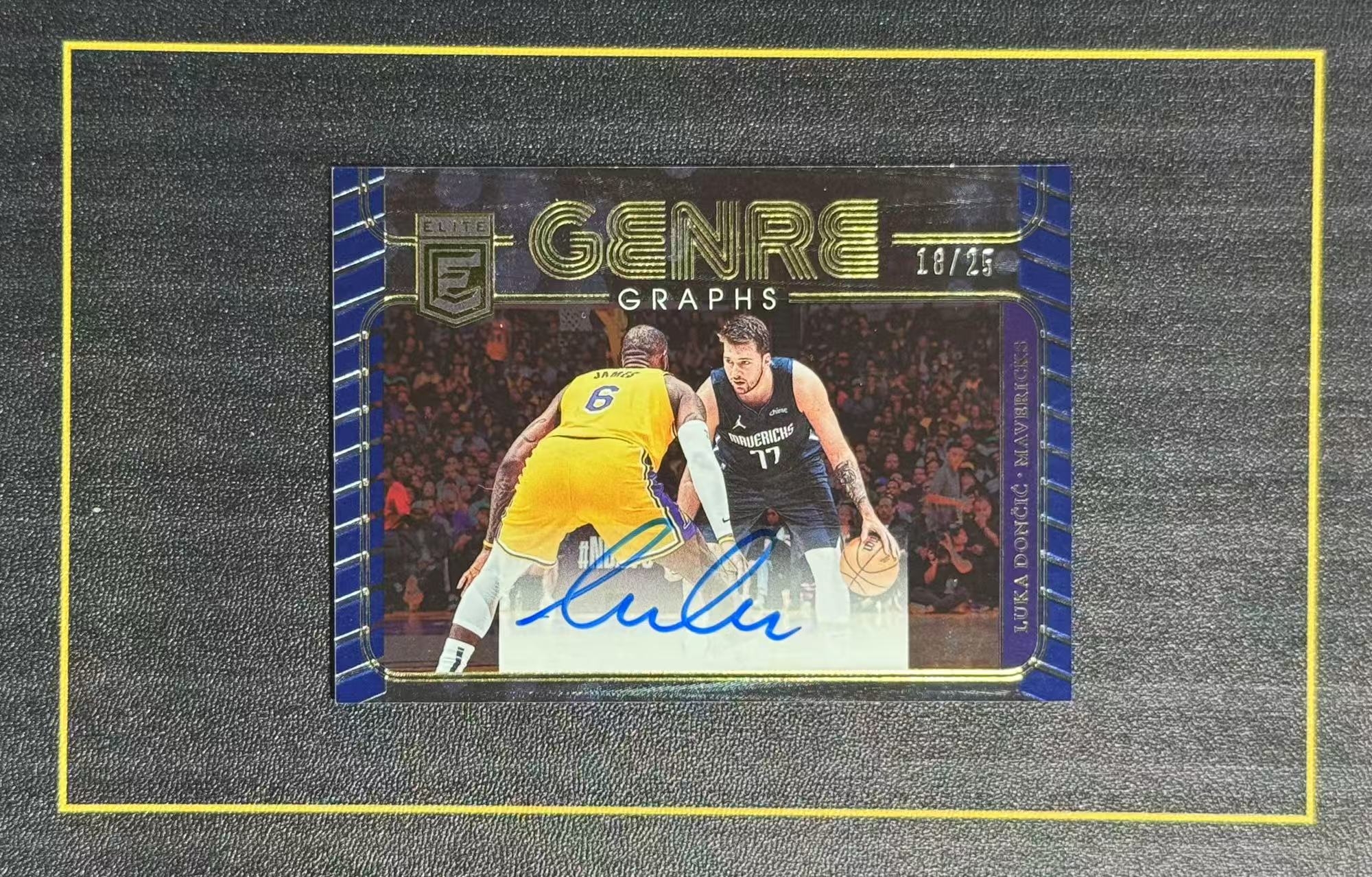【超新星精品】2022-23 Elite Luka Doncic 精英 独行侠 077 东契奇 25编 蓝平行 GENRE GRAPHS GG ...