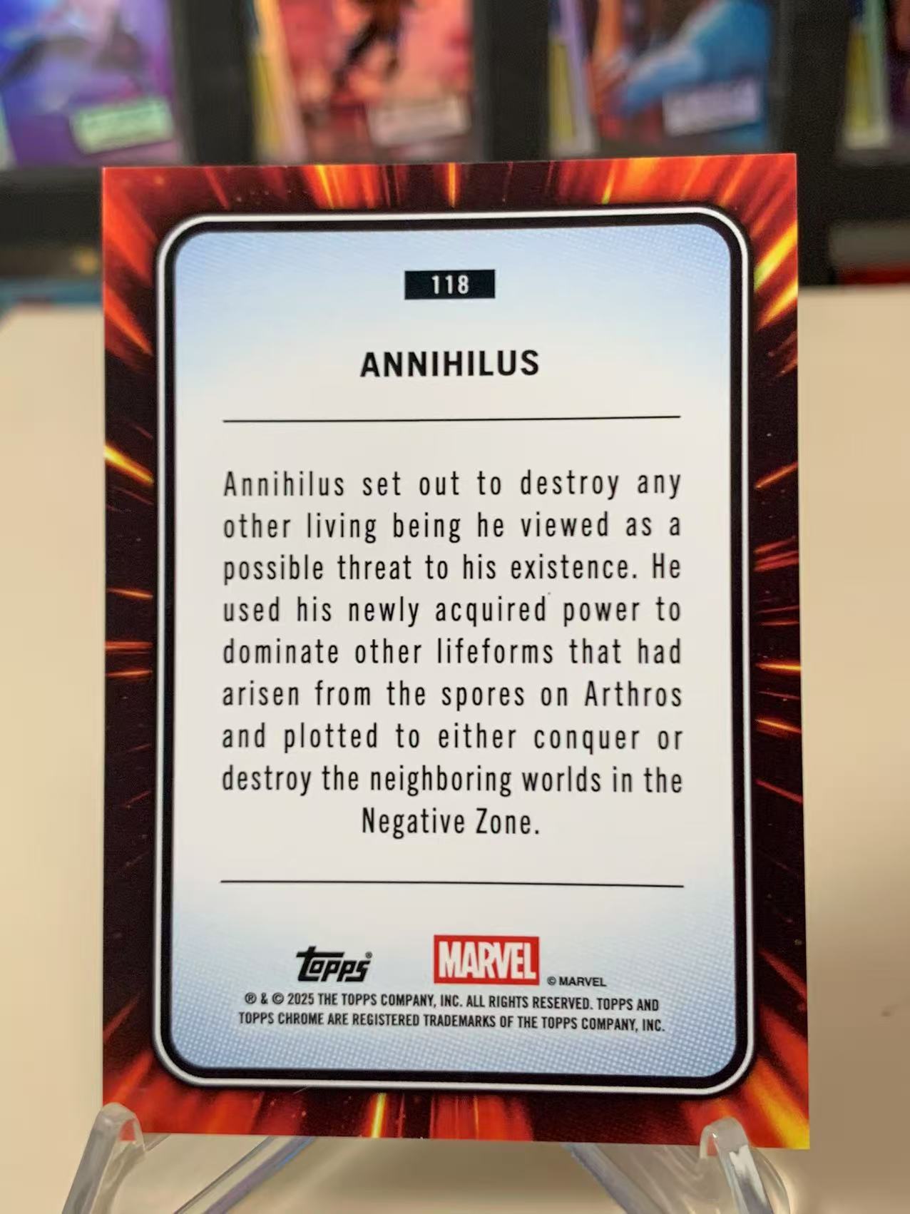 2025 Topps Marvel (MCU) Chrome 漫威 TC 正金折 限编50 歼灭者 收藏专收 卡品如图 【 -KB 】 卡淘