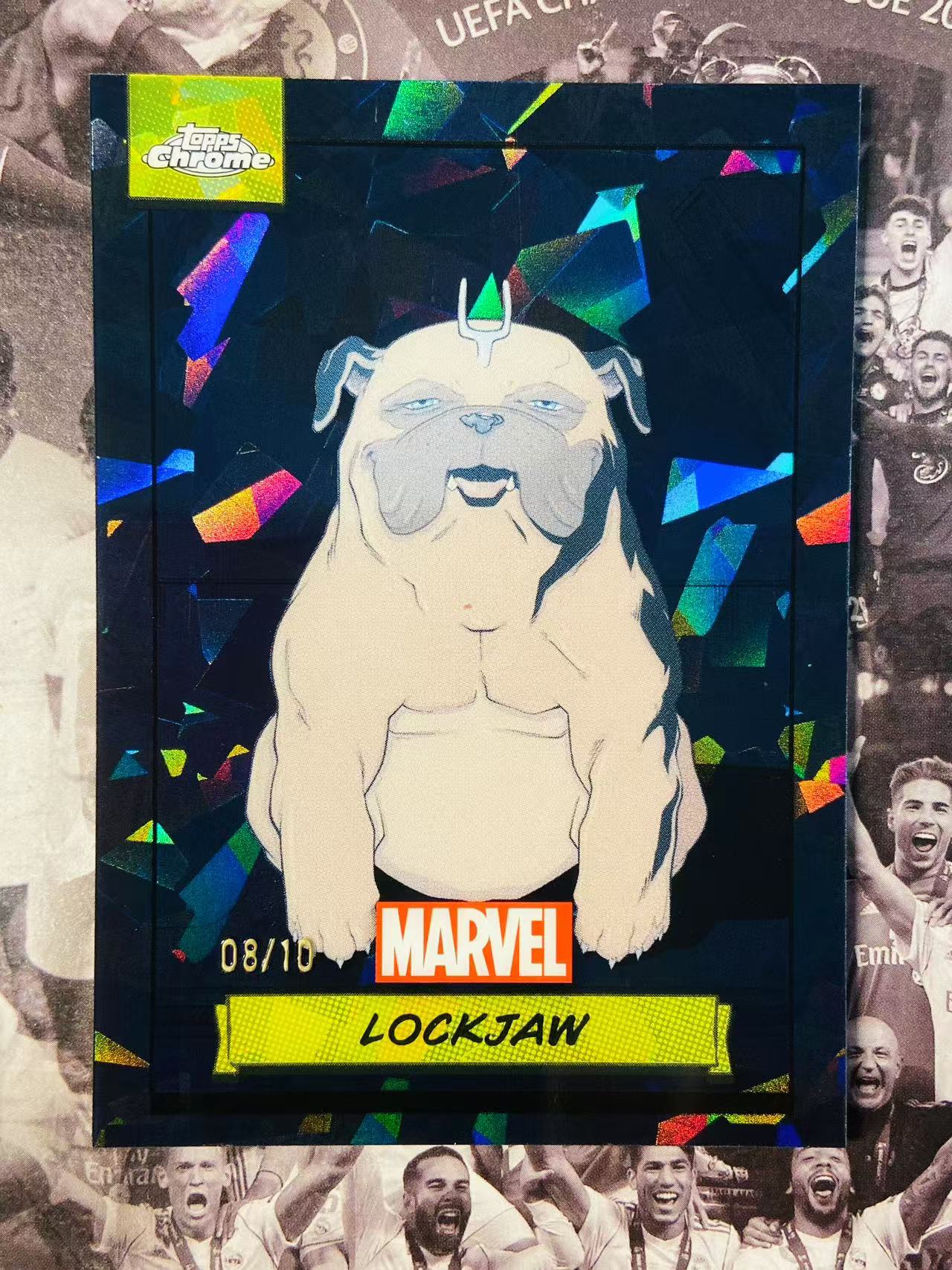 2024 Topps Marvel (MCU) 漫威TC 蓝宝石 元年 Lockjaw 锁齿狗 破伤风 神奇四侠 异人族王室 08/10编 低 ...