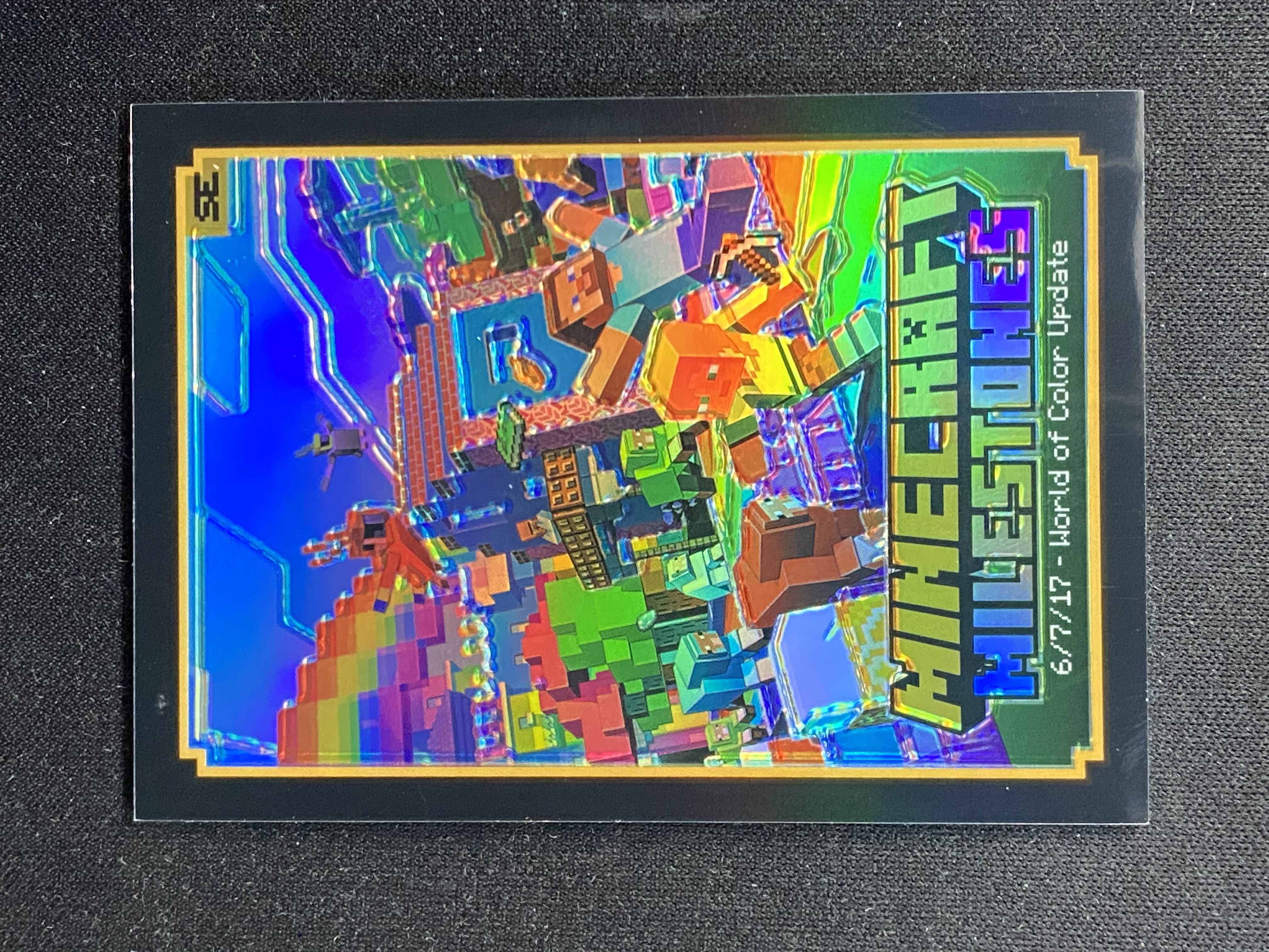 2025 Panini Minecraft milestones 我的世界 MC 里程碑特卡 折射 大比例 ssp 卡品如图-华洋泽哥-【小幻 ...