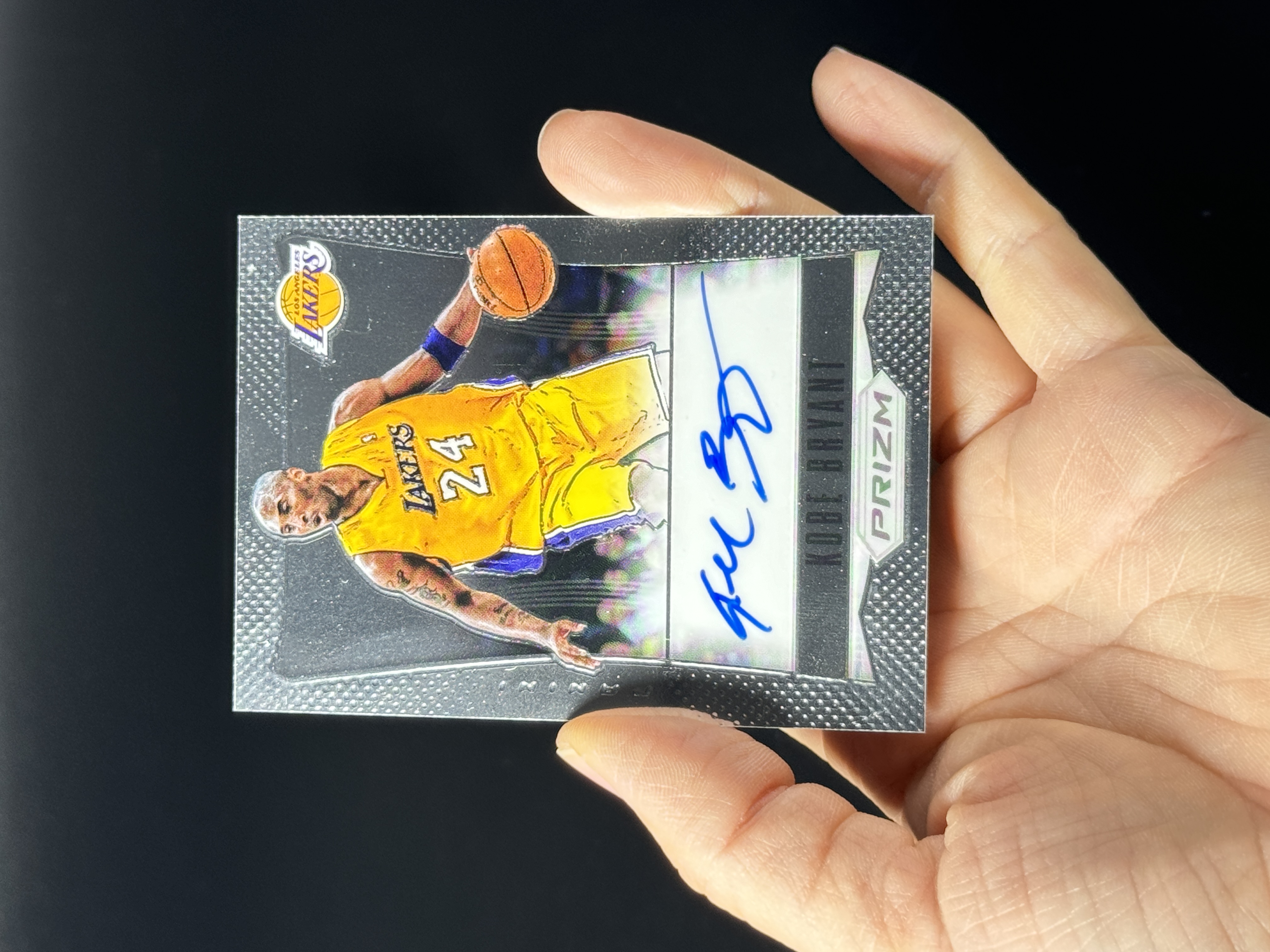 【喷子拍卖】2012-13 panini prizm Kobe Bryant 元年PZ 洛杉矶湖人 科比 布莱恩特 签字 大比例 卡签 hit ...