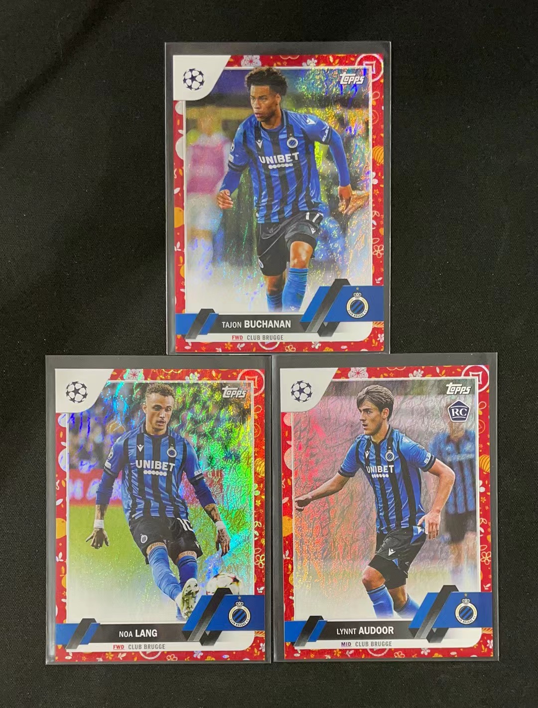 【长安代卖】2022-23 Topps 碧玉 中国限定 布鲁日 诺亚朗 泰琼布坎南 新秀RC 林恩阿迪特 新春折 /150编 共3张 收藏凑套 ...