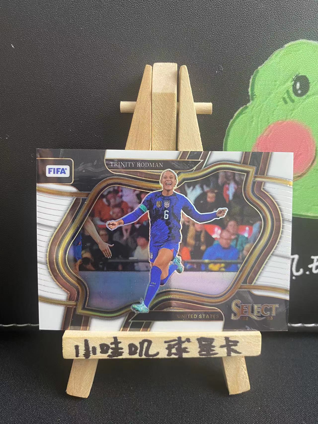 2022-23 Panini FIFA SELECT TRINITY RODMAN 美国 女足 特里尼蒂 罗德曼 05/20编 三级白折 收藏 ...